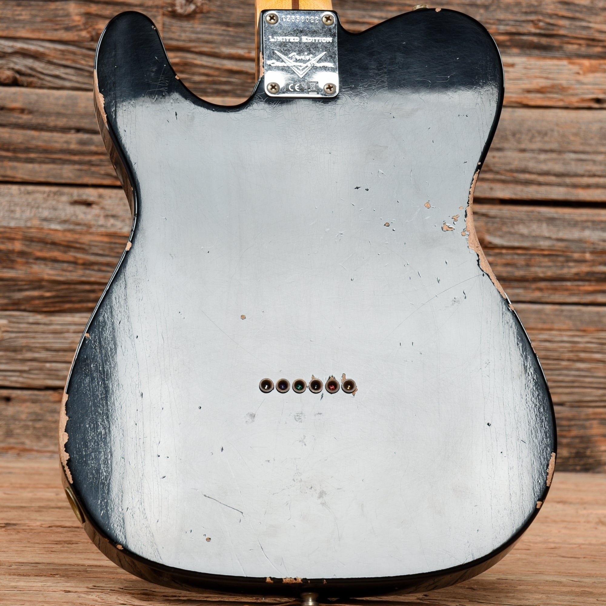 Fender Custom Shop Caballo Tono Telecaster Black 2022 – Chicago Music ...