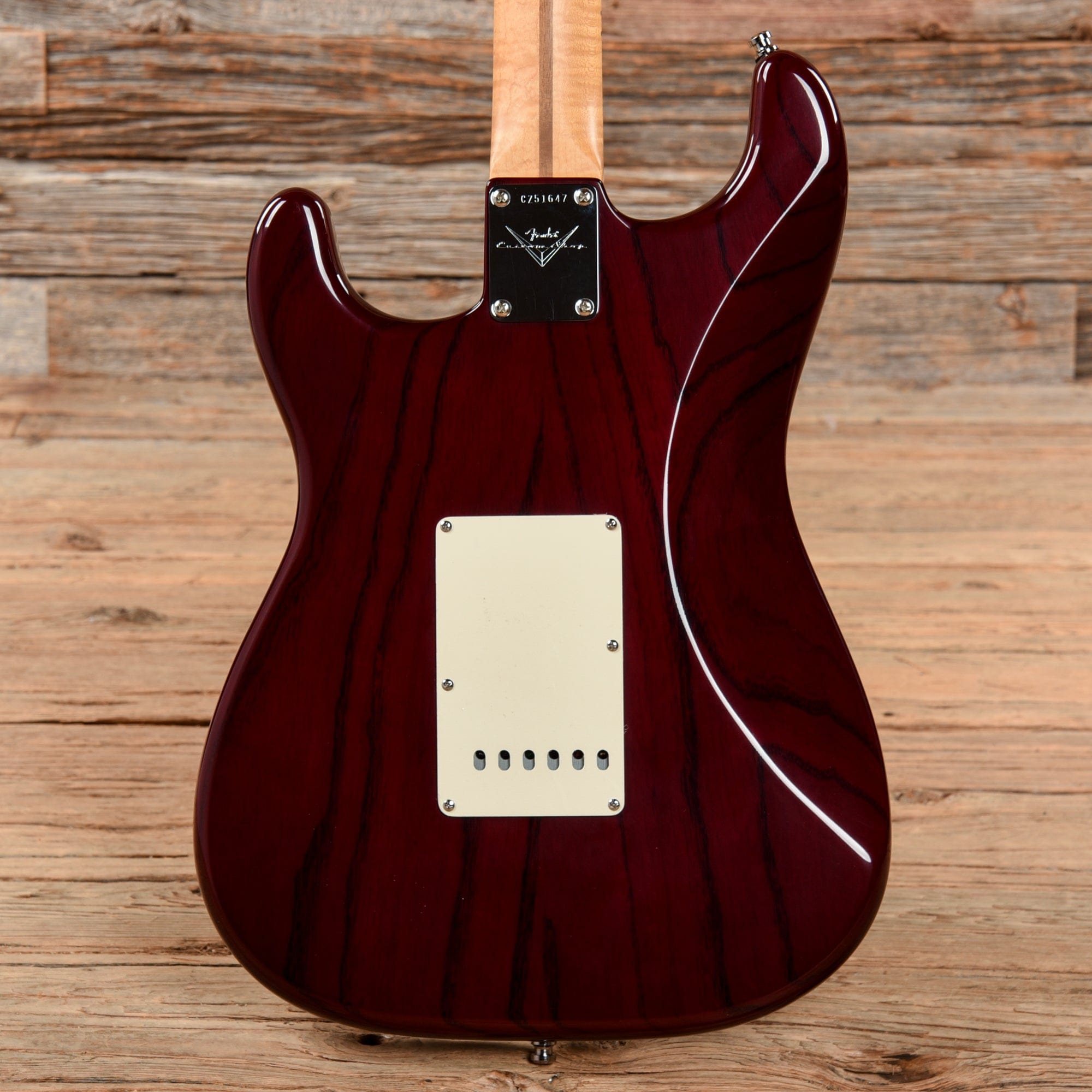 Fender Custom Shop Classic Player Stratocaster V-Neck Bing Cherry Tran ...