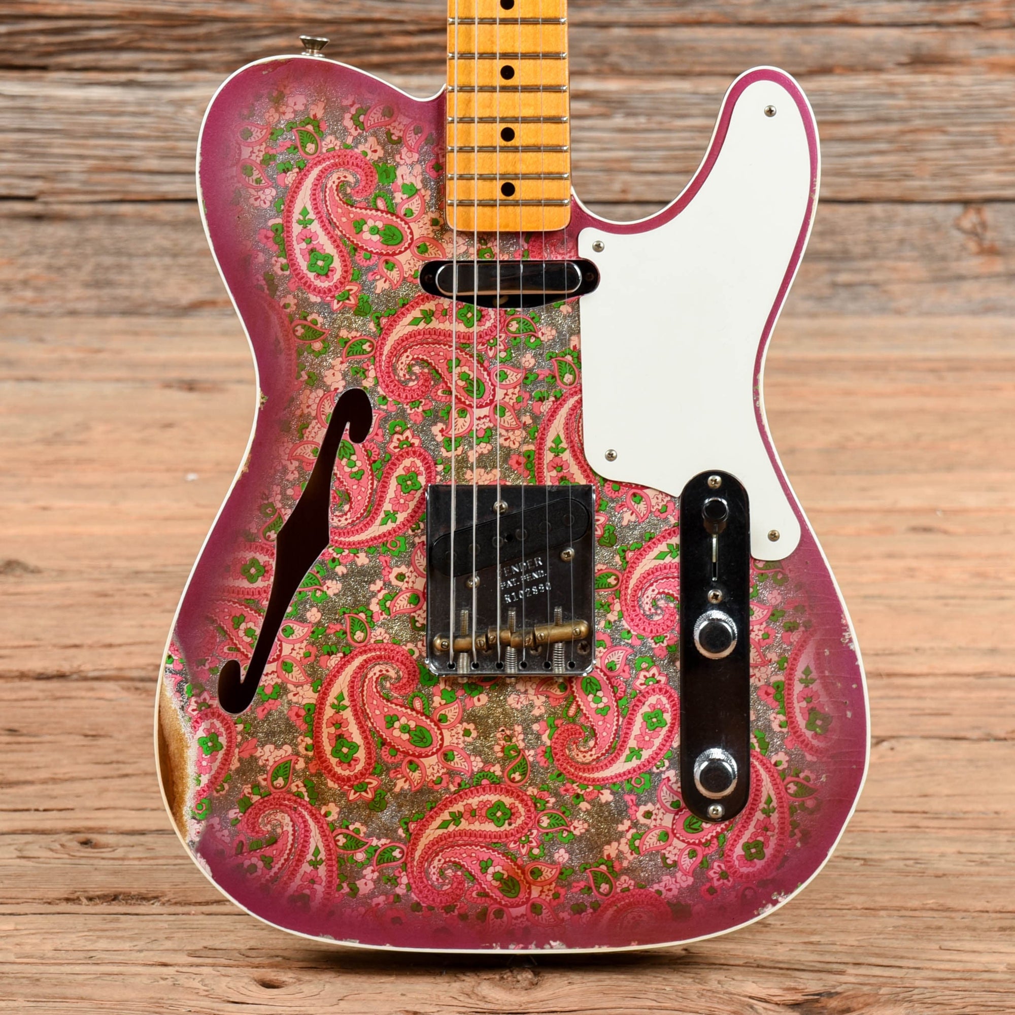 Fender Custom Shop LE Double Esquire Relic Pink Paisley 2019 – Chicago ...