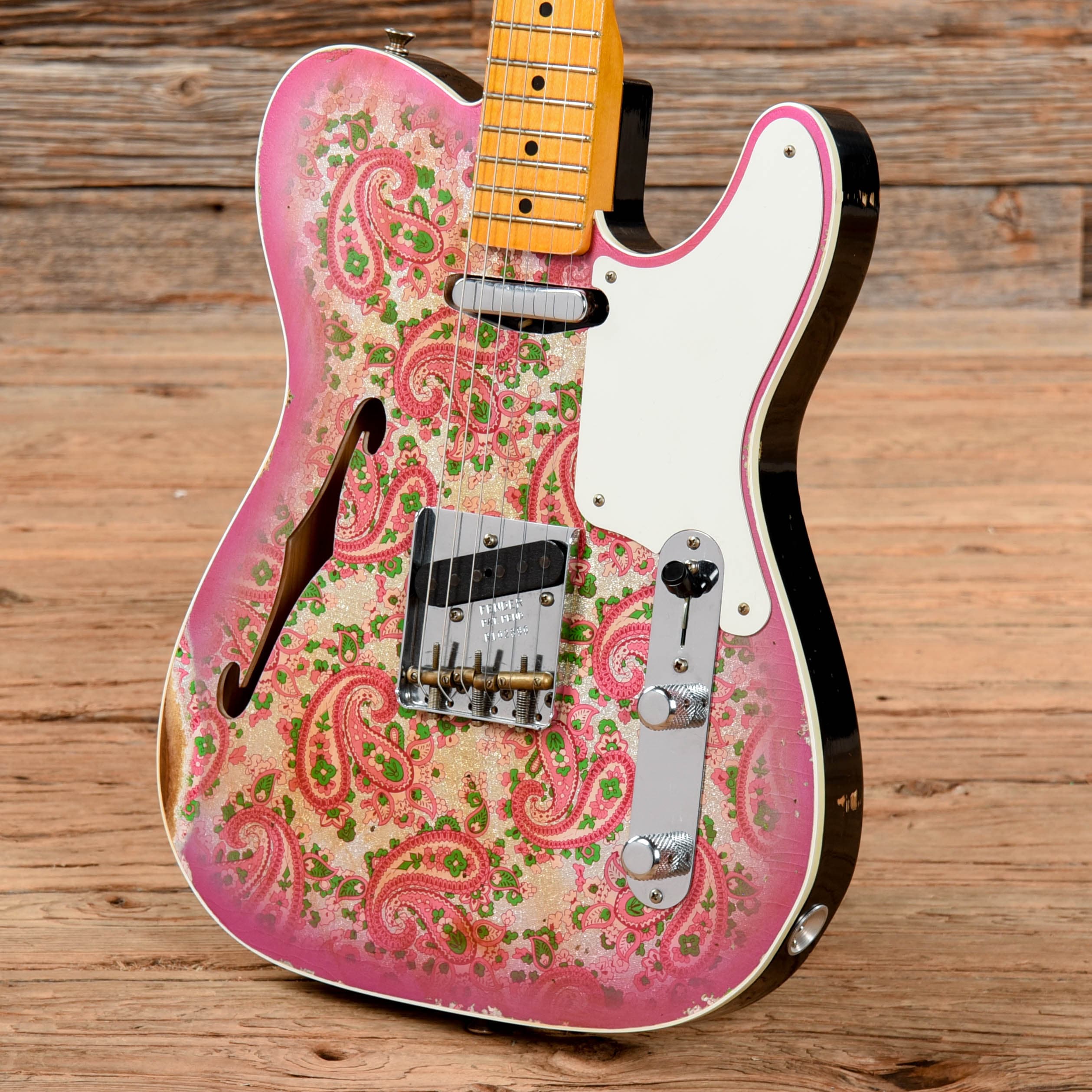 Fender Custom Shop LE Double Esquire Relic Pink Paisley 2019 – Chicago ...
