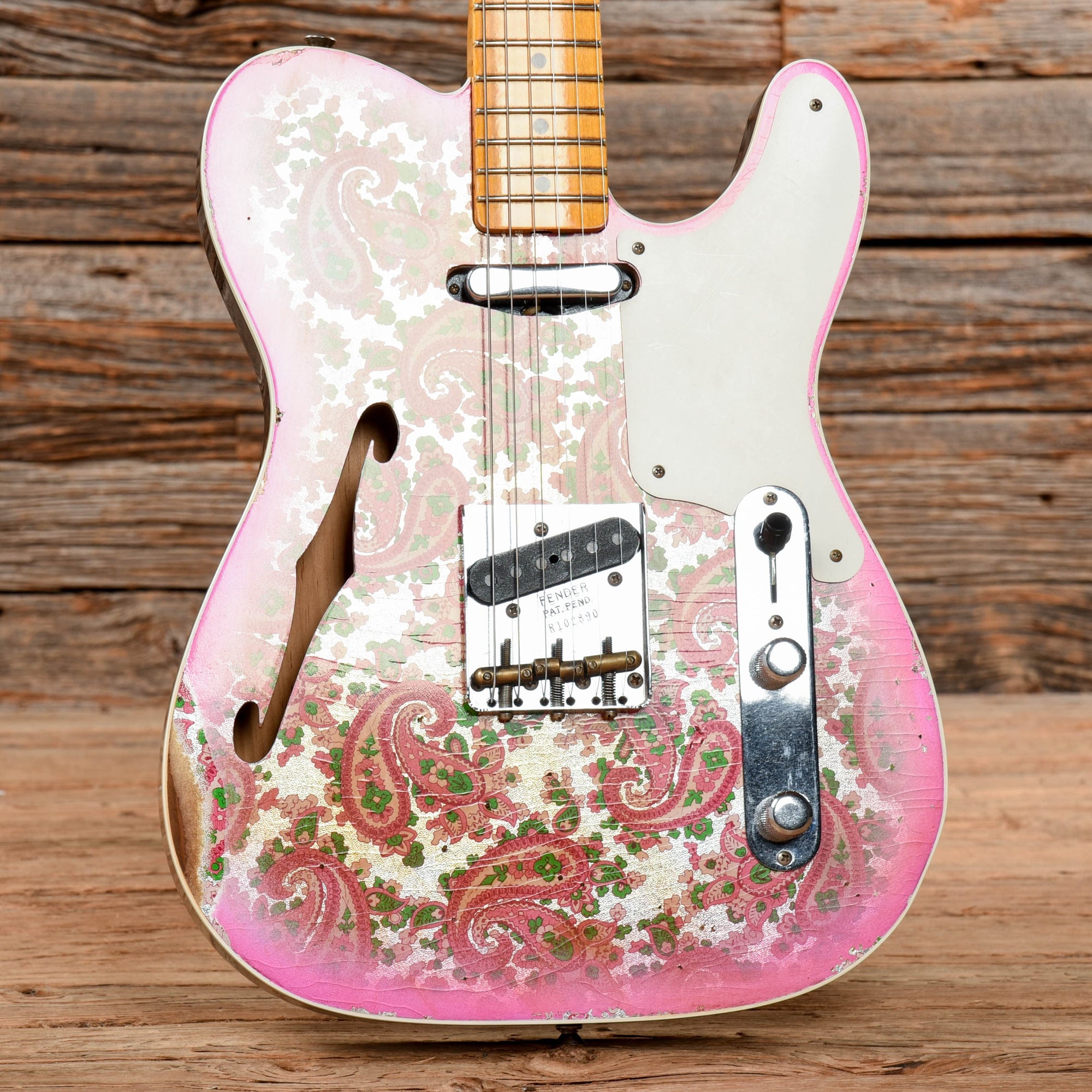 Fender Custom Shop LE Double Esquire Relic Pink Paisley 2019 – Chicago ...