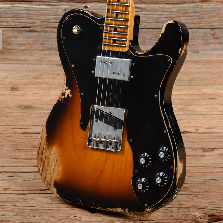 Fender Custom Shop Limited 1972 Telecaster Custom Heavy Relic Sunburst ...