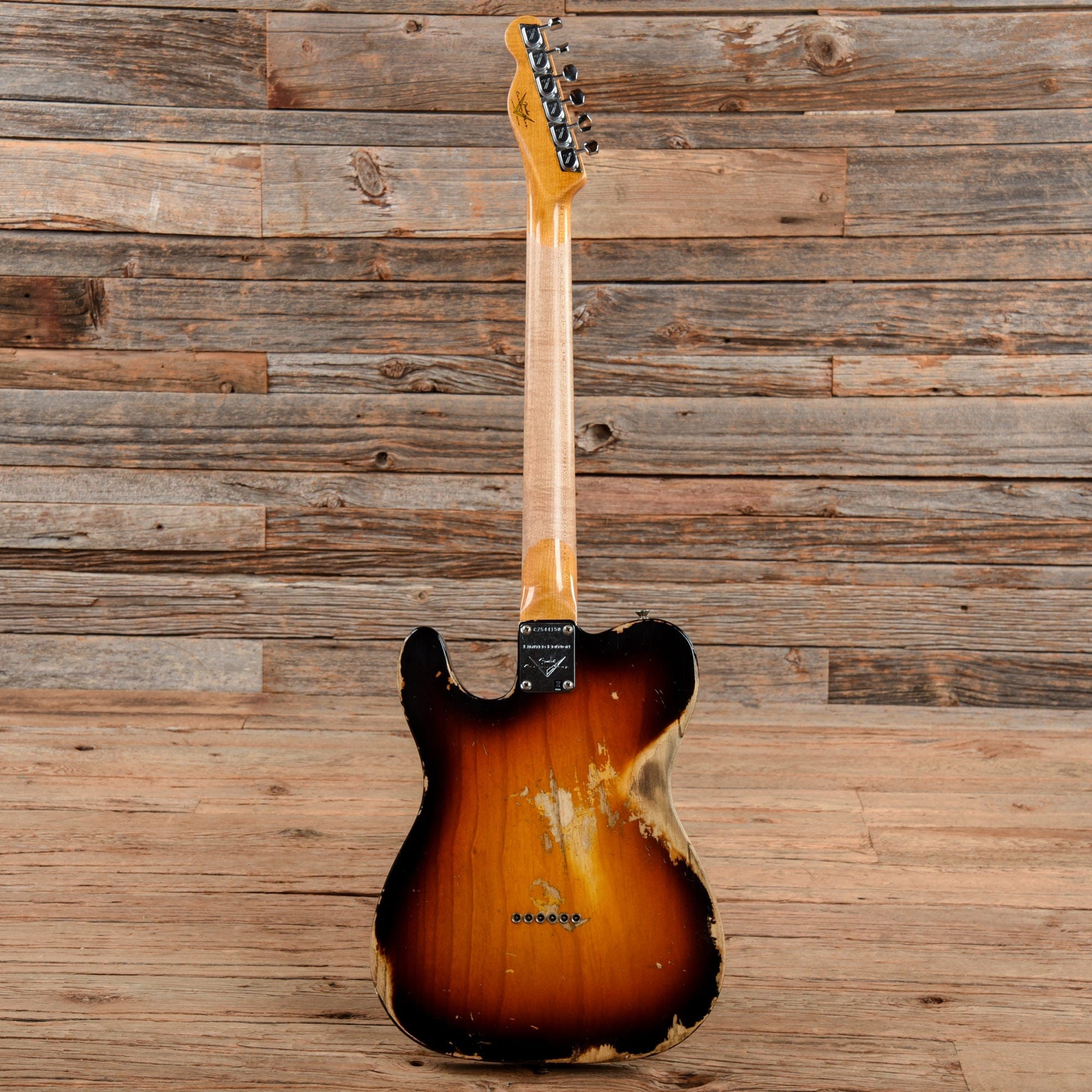 Fender Custom Shop Limited 1972 Telecaster Custom Heavy Relic Sunburst ...