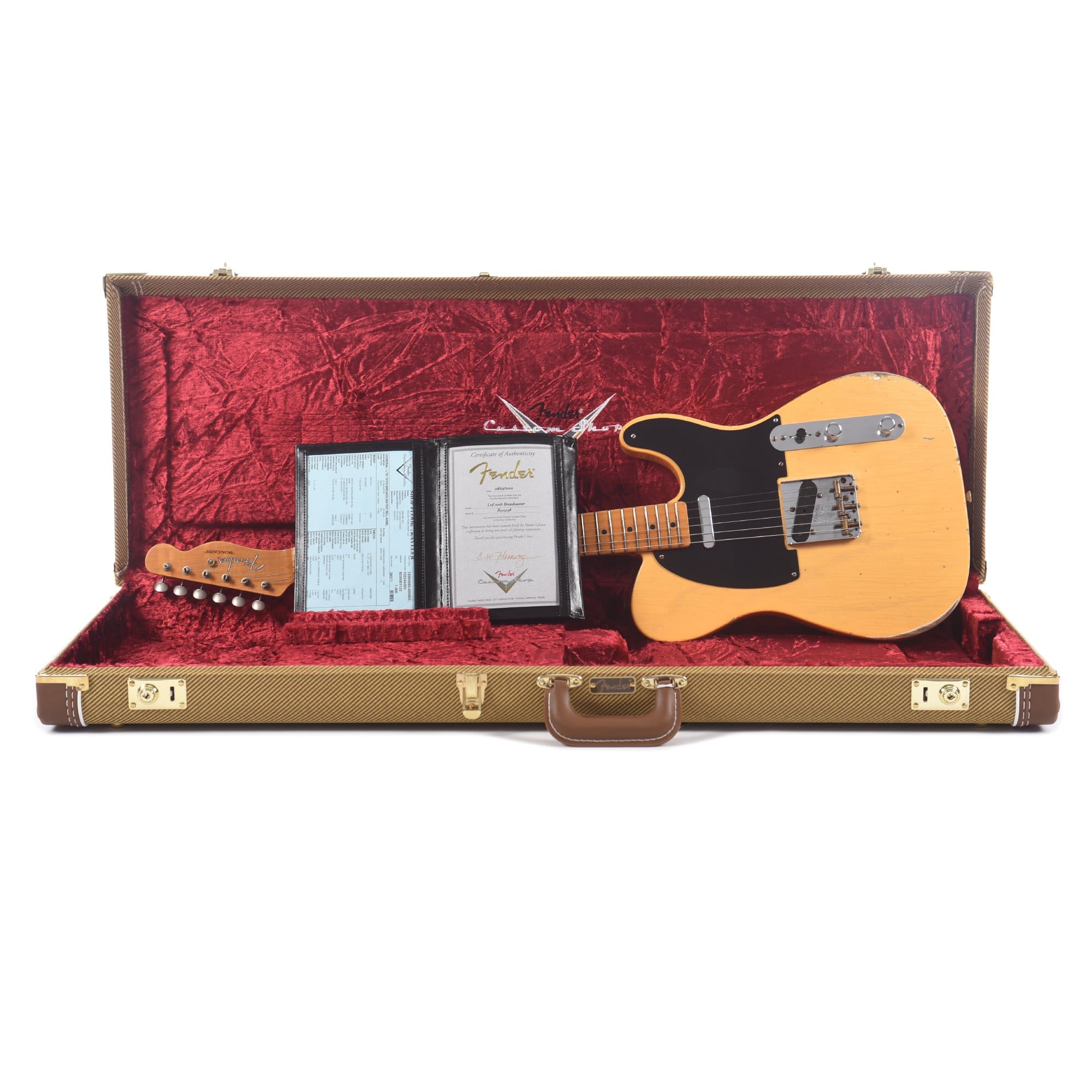 Fender Custom Shop Limited Edition 70th Anniversary Broadcaster Relic ...
