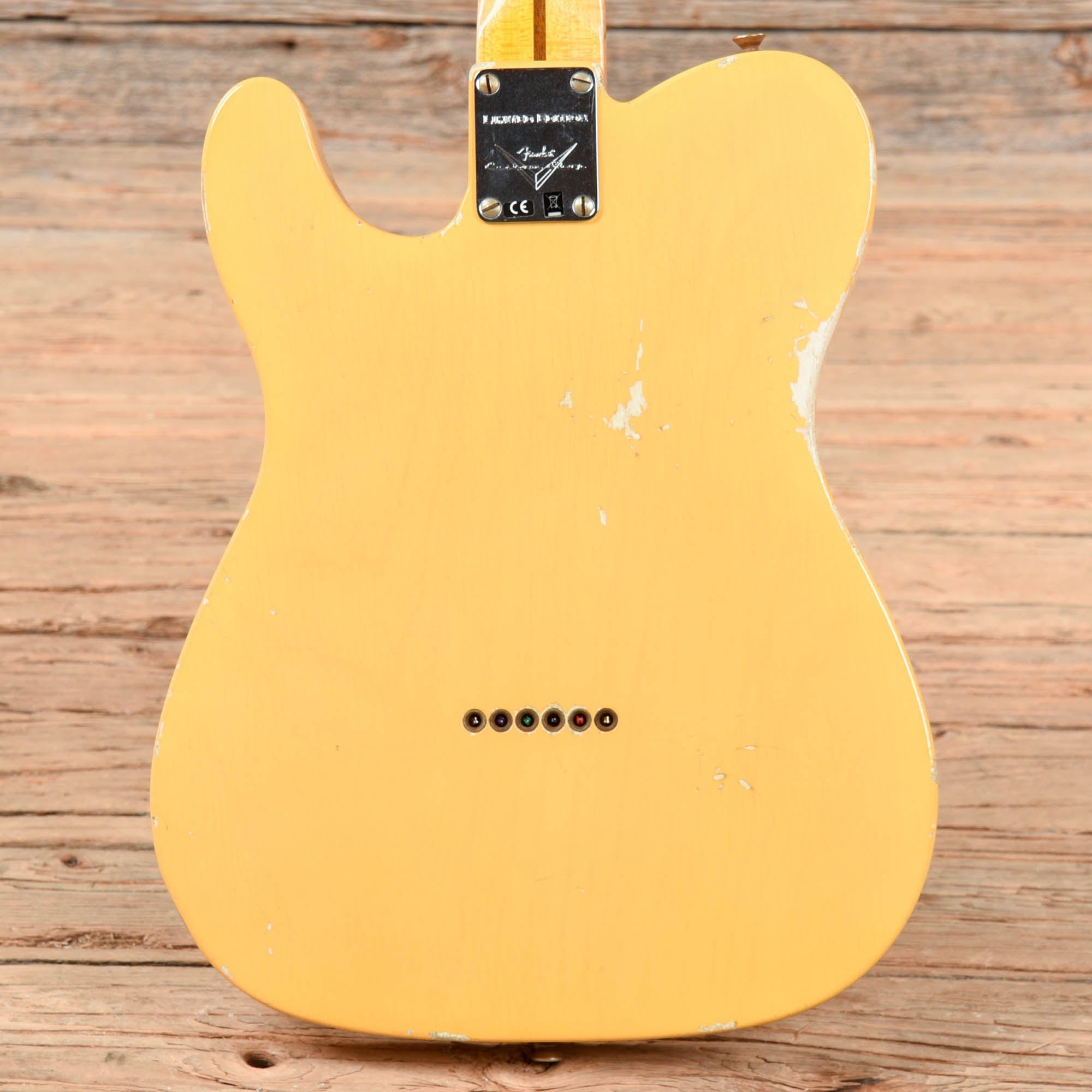 Fender Custom Shop LTD 51 Telecaster Relic Butterscotch Blonde 2021 – Chicago Music Exchange
