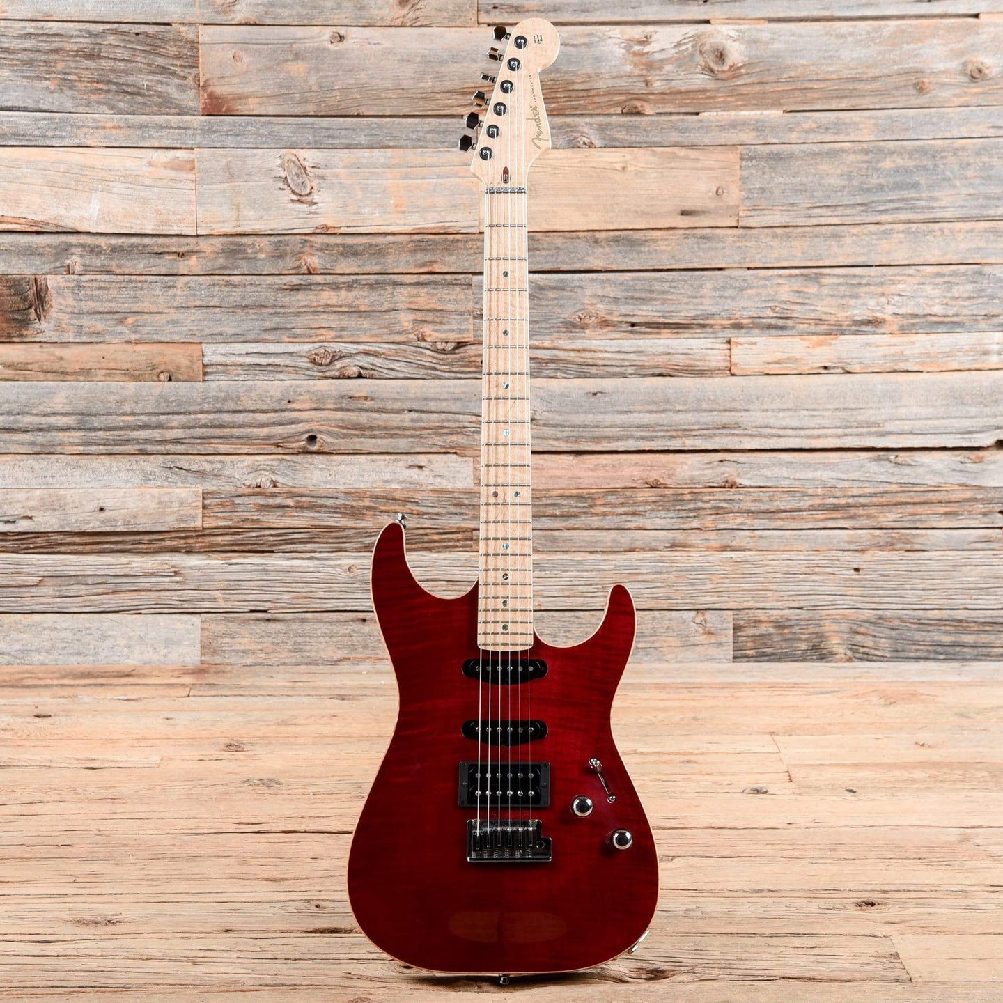 Fender Custom Shop Showmaster FMT HH Black Cherry Transparent 2001 ...