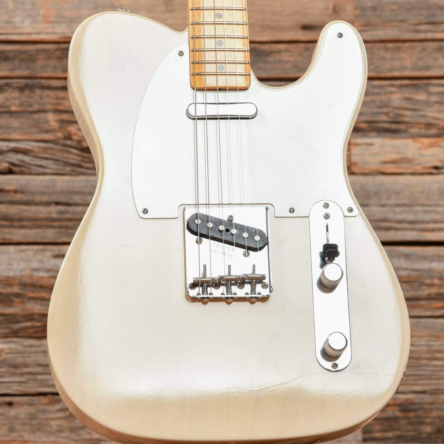 Fender Custom Shop Vintage Custom 1958 Top-Load Telecaster NOS Aged Wh ...