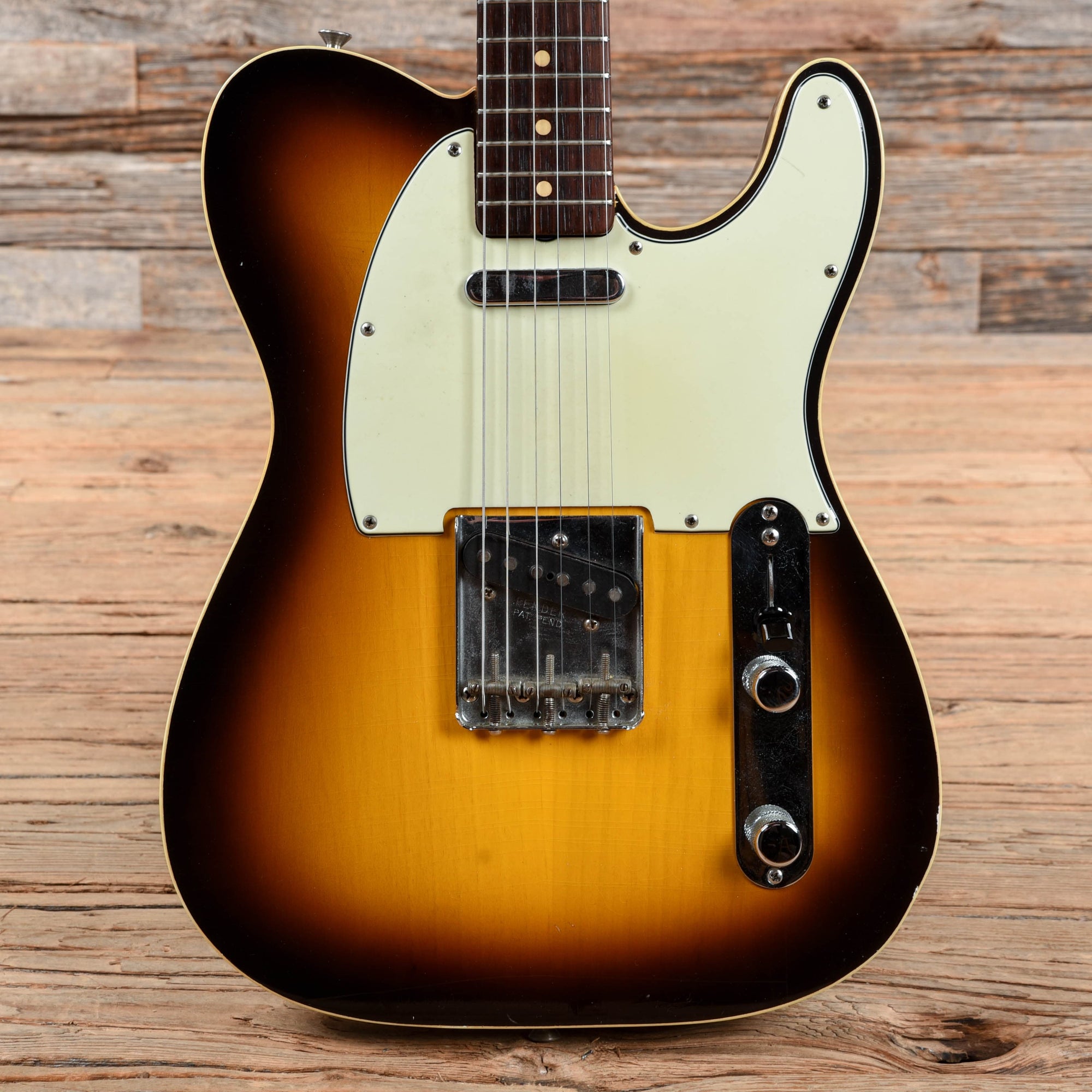 Fender Custom Telecaster Sunburst Refin 1960 – Chicago Music Exchange
