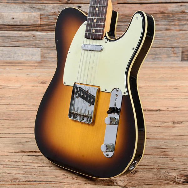 Fender Custom Telecaster Sunburst Refin 1960 – Chicago Music Exchange