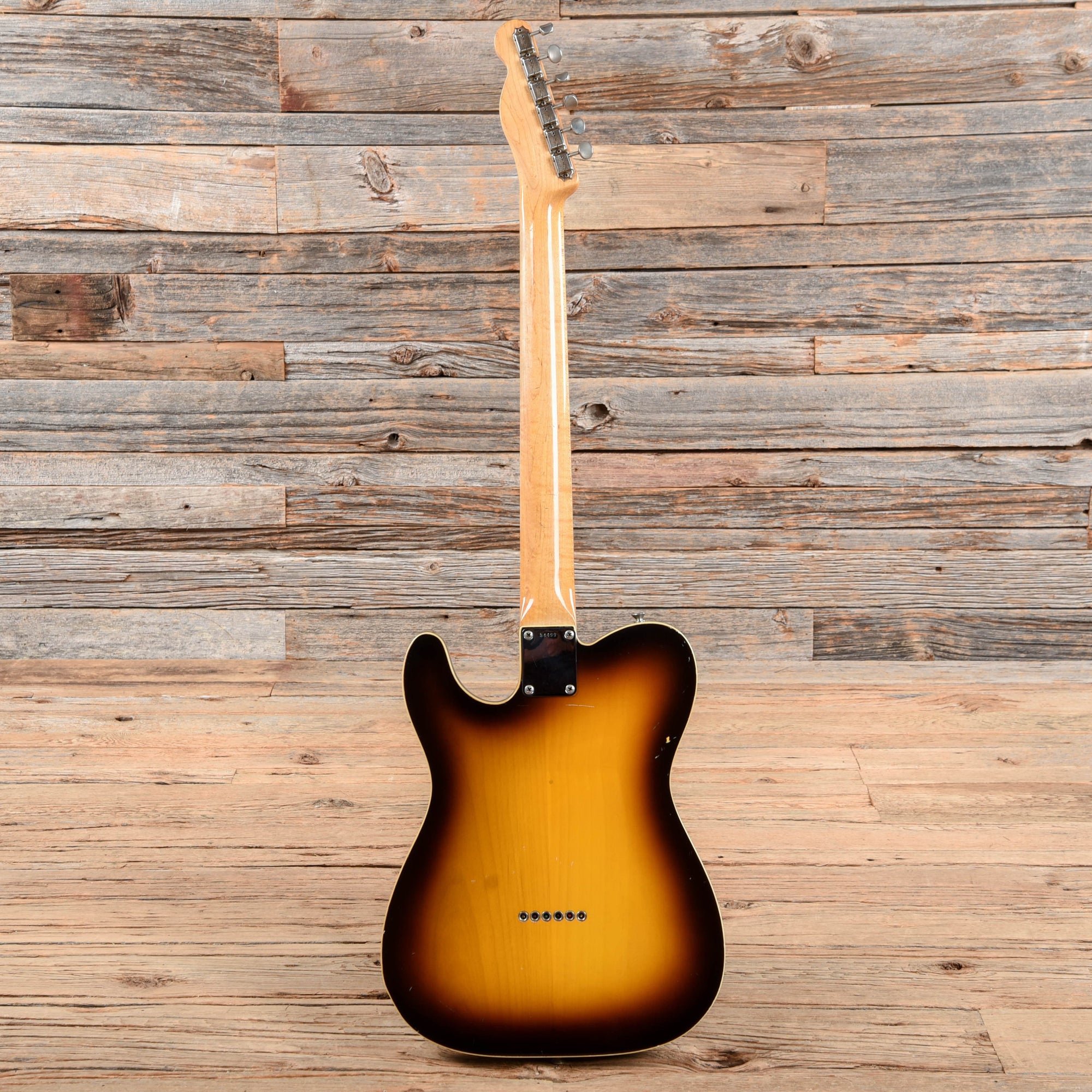 Fender Custom Telecaster Sunburst Refin 1960 – Chicago Music Exchange
