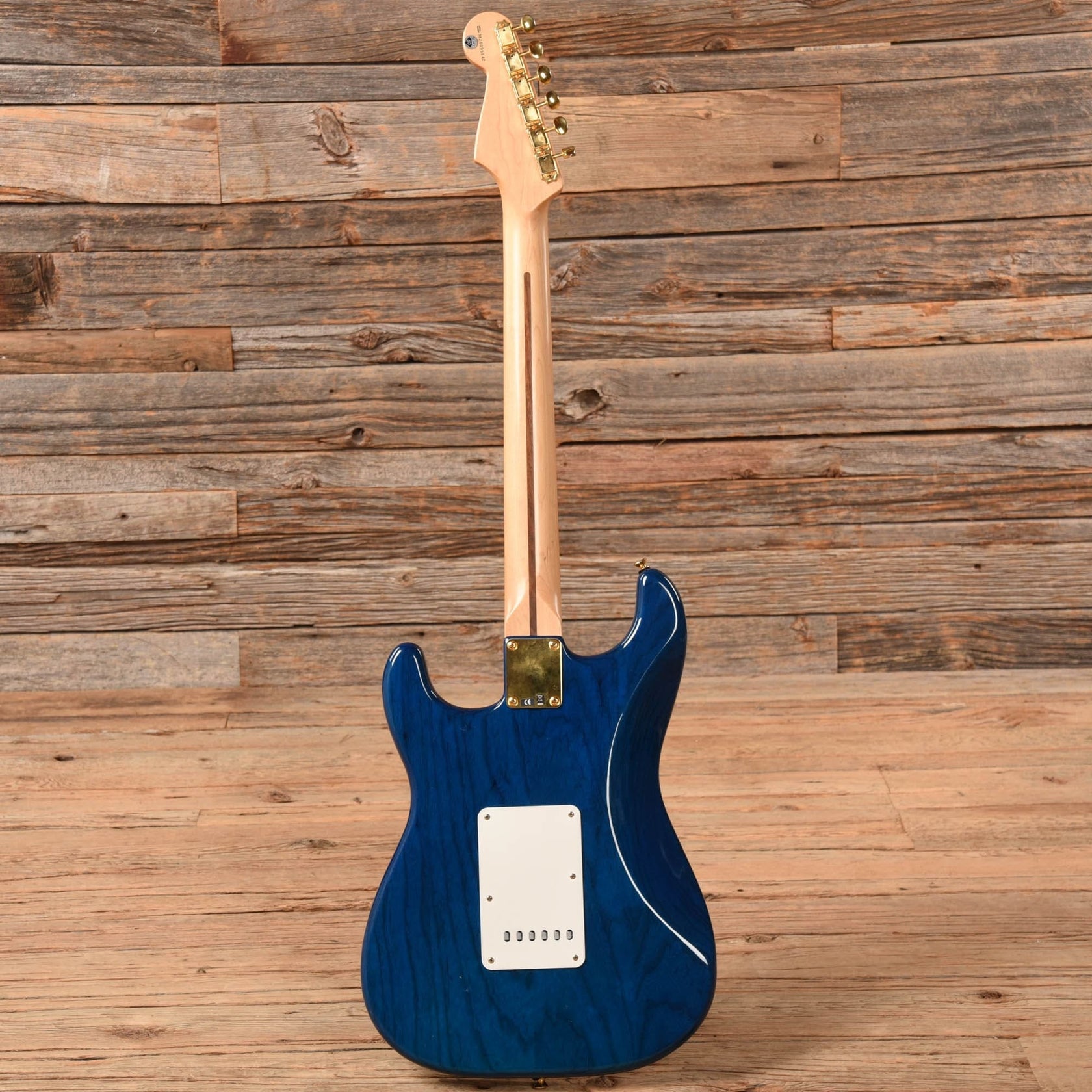 Fender Deluxe Players Stratocaster Sapphire Blue Transparent 2006 ...