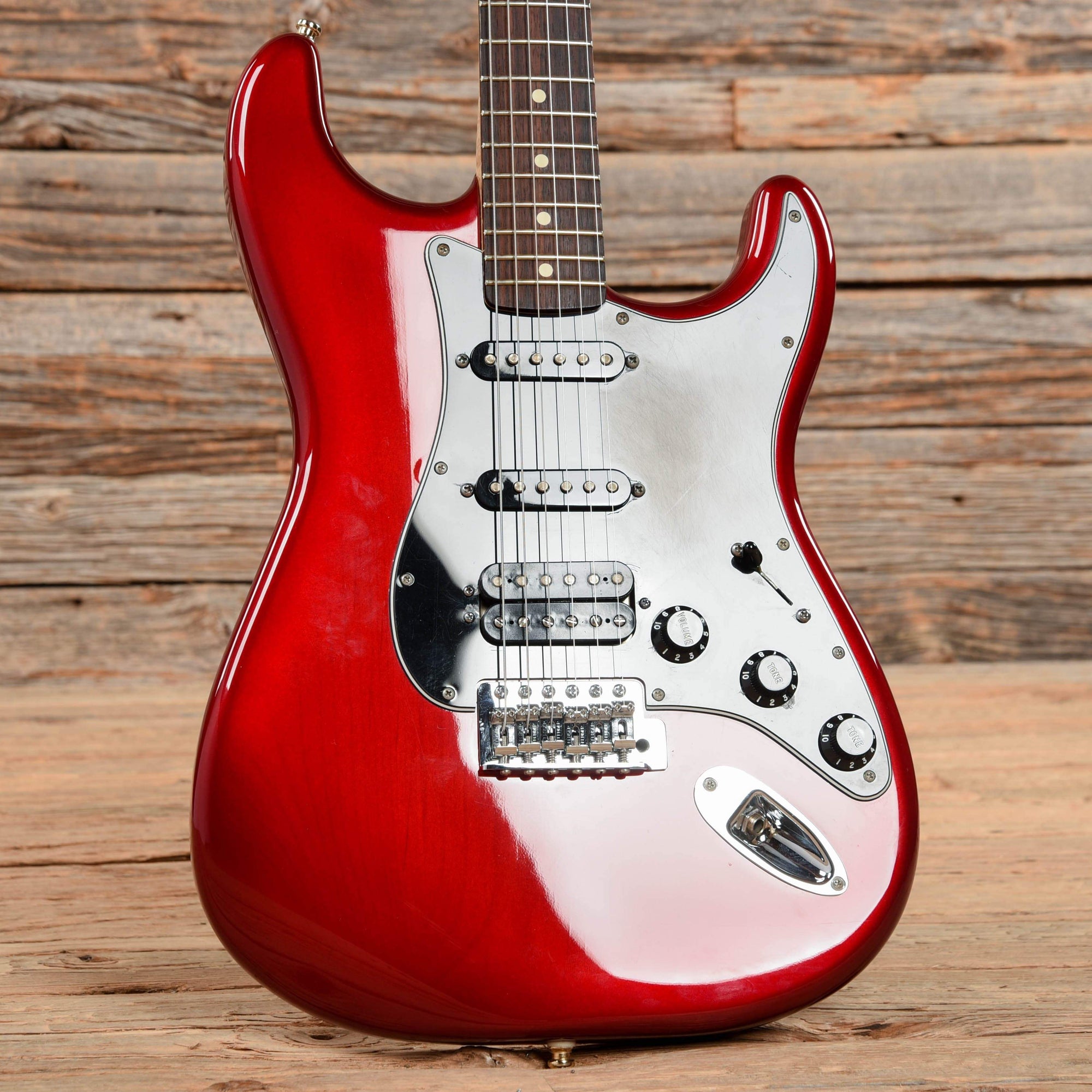 Fender FSR Standard Stratocaster HSS Candy Red Burst 2013 – Chicago ...