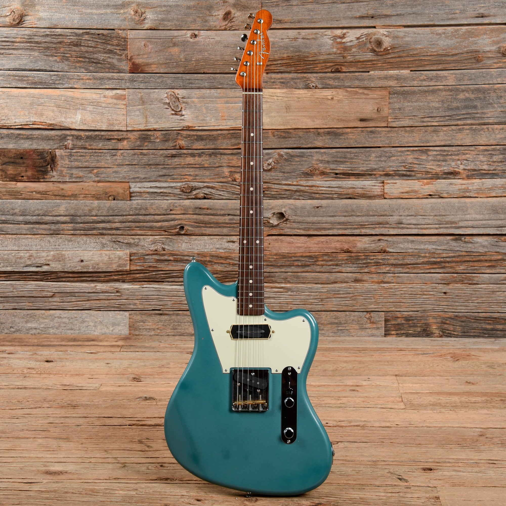 Fender Japan Mahogany Offset Telecaster Sherwood Green Refin 2018 ...