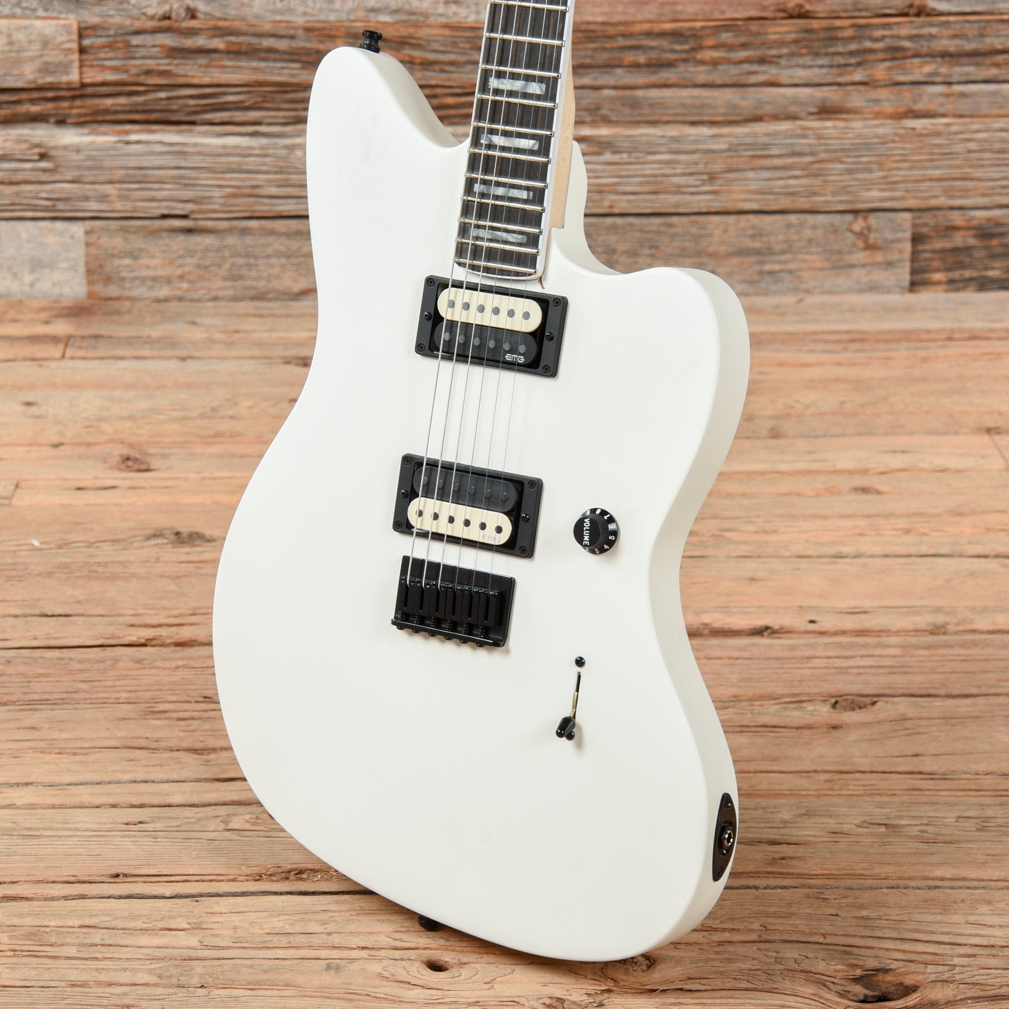 Fender Jim Root Signature Jazzmaster V4 White – Chicago Music Exchange