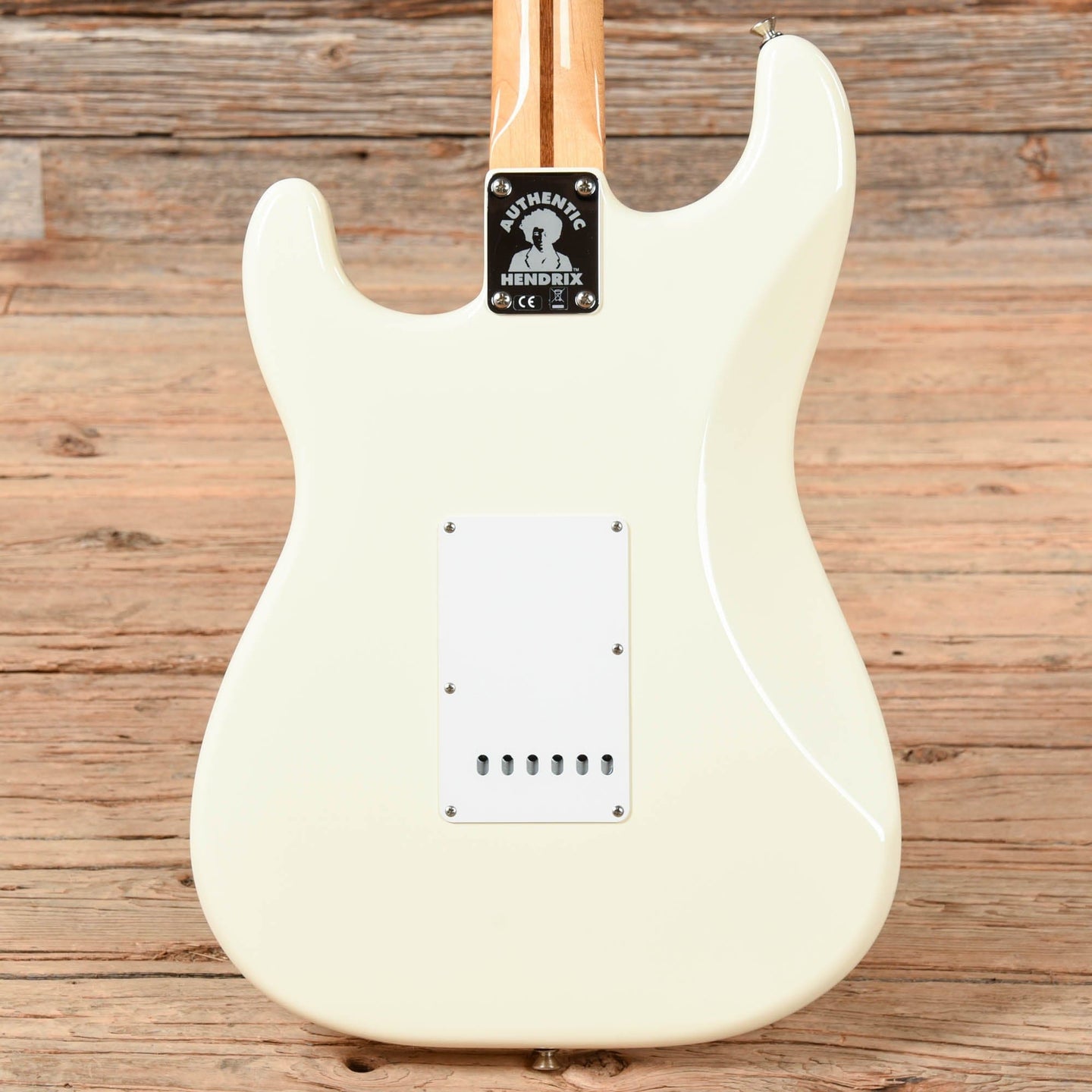 Fender Jimi Hendrix Stratocaster Olympic White – Chicago Music Exchange