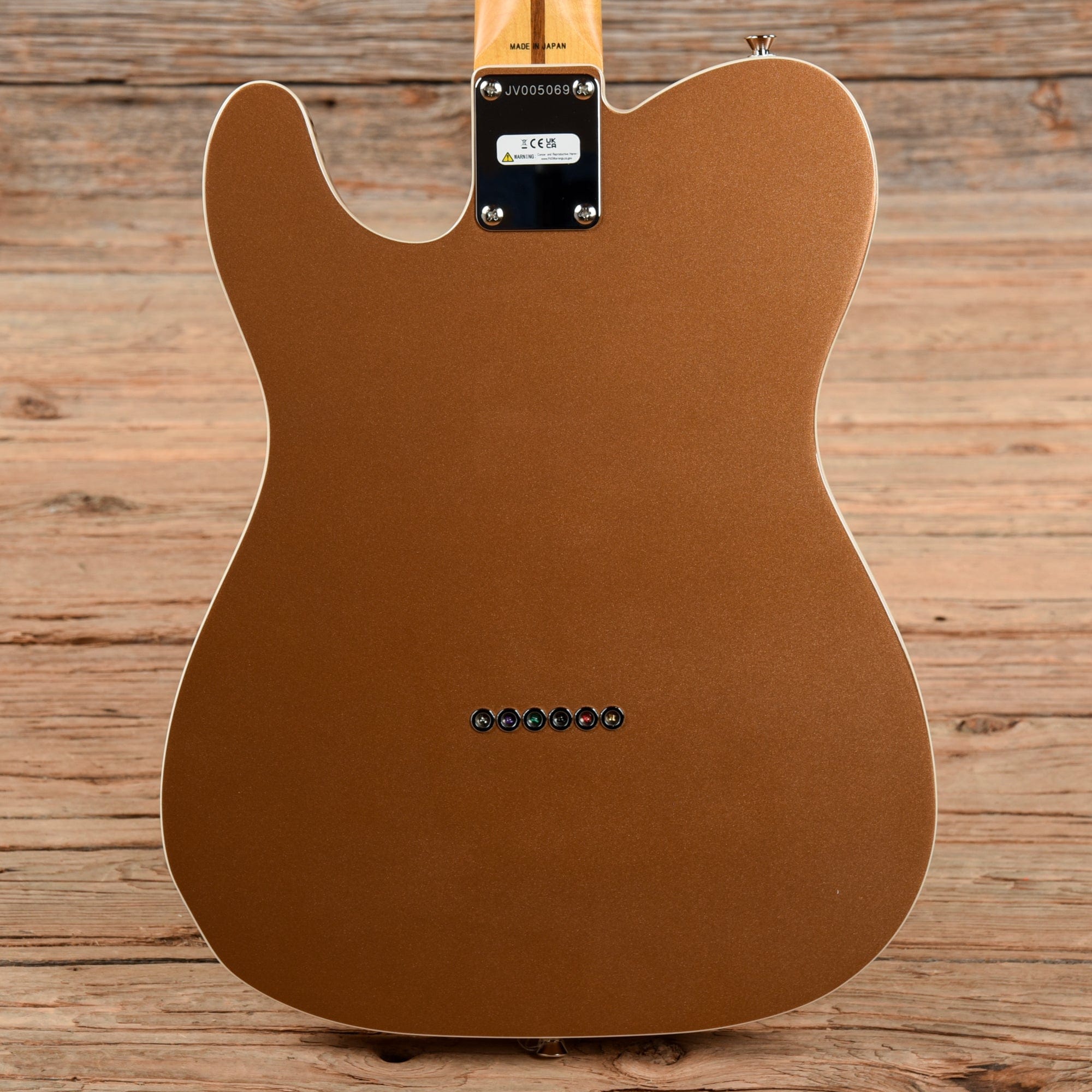 Fender JV Modified 60's Custom Telecaster Shoreline Gold 2022 – Chicago ...