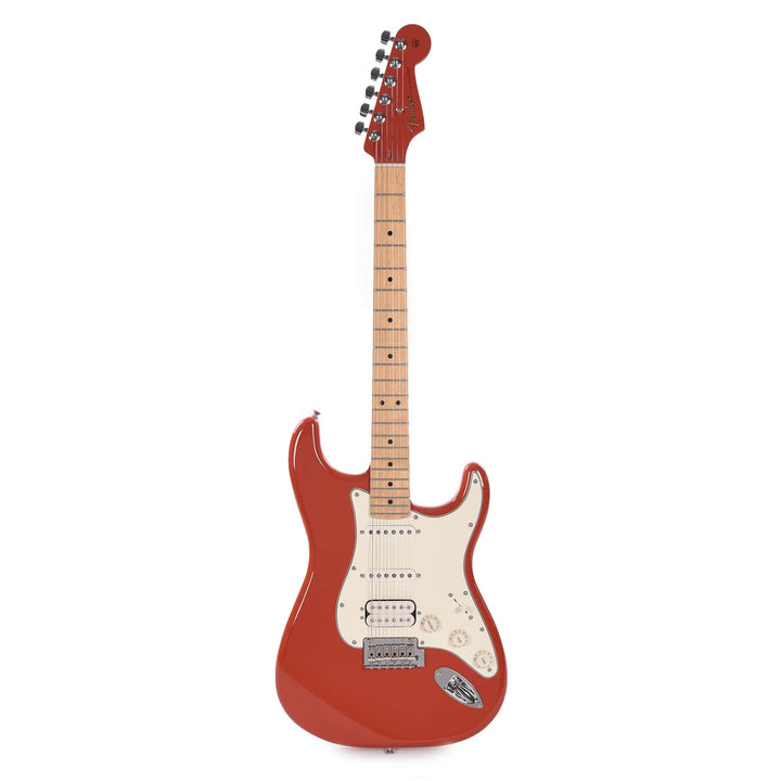 Fender Limited Edition Player Stratocaster HSS Fiesta Red w/Matching H ...