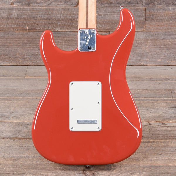 Fender Limited Edition Player Stratocaster HSS Fiesta Red w/Matching H ...