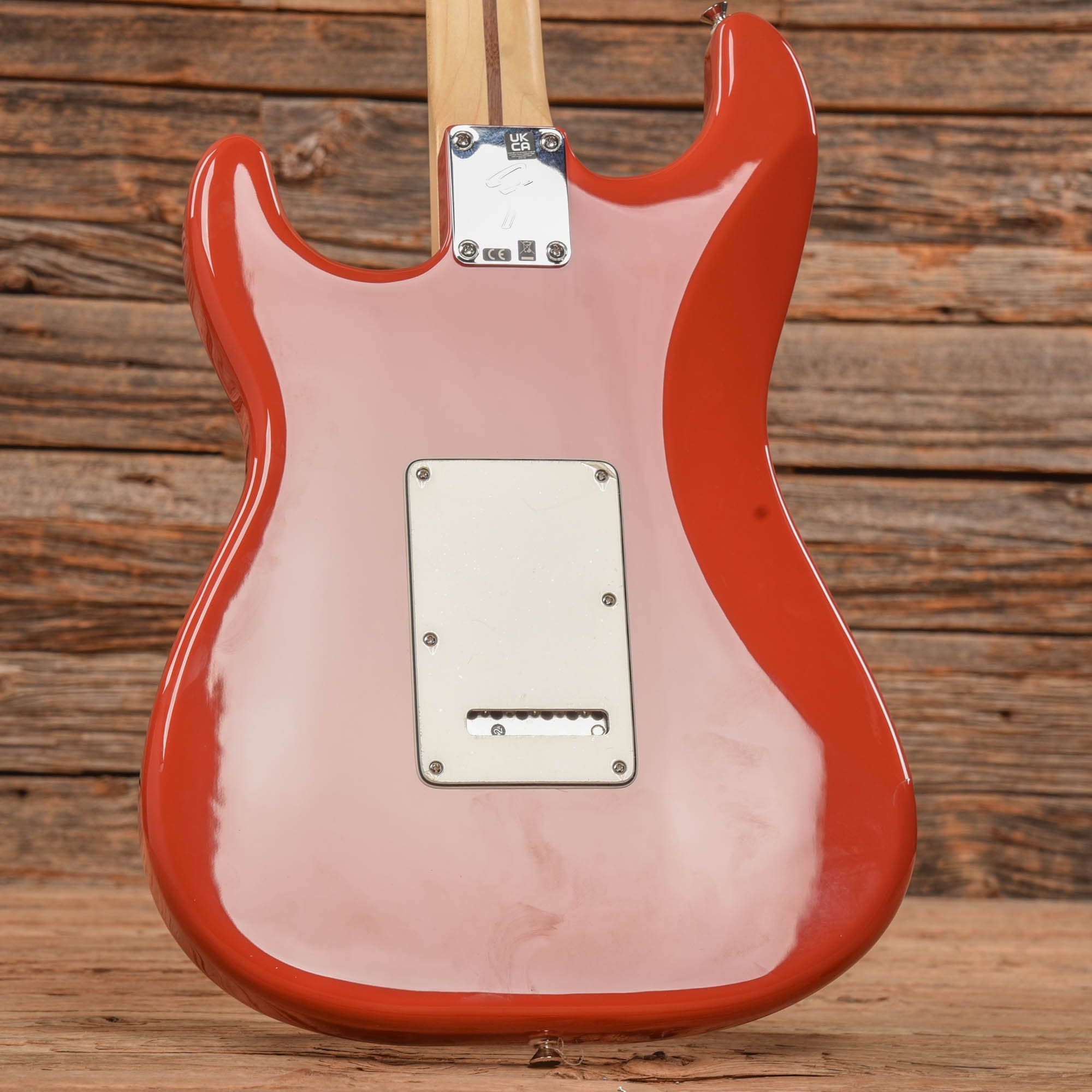 Fender Limited Edition Player Stratocaster HSS Fiesta Red w/Matching H ...