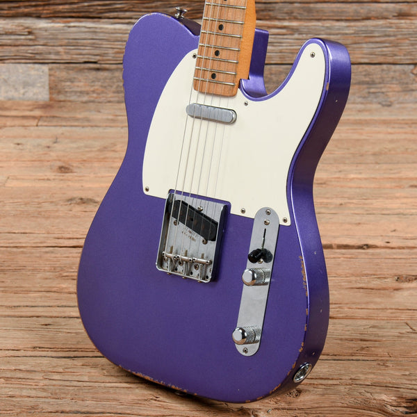 Fender Limited Edition Road Worn '50s Telecaster Purple Metallic 2019 ...