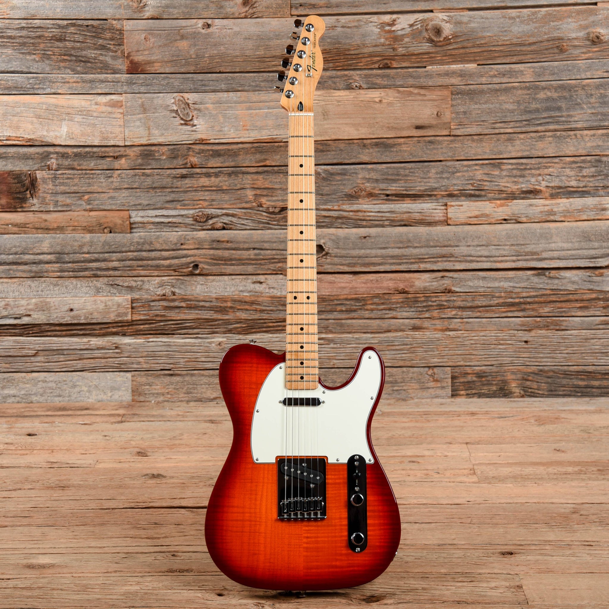 Fender Limited Edition Standard Telecaster Plus Top Aged Cherry Burst ...