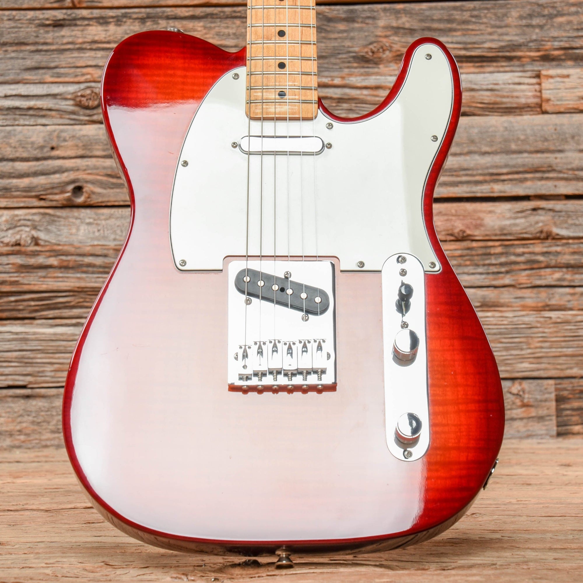 Fender Limited Edition Standard Telecaster Plus Top Aged Cherry Burst ...
