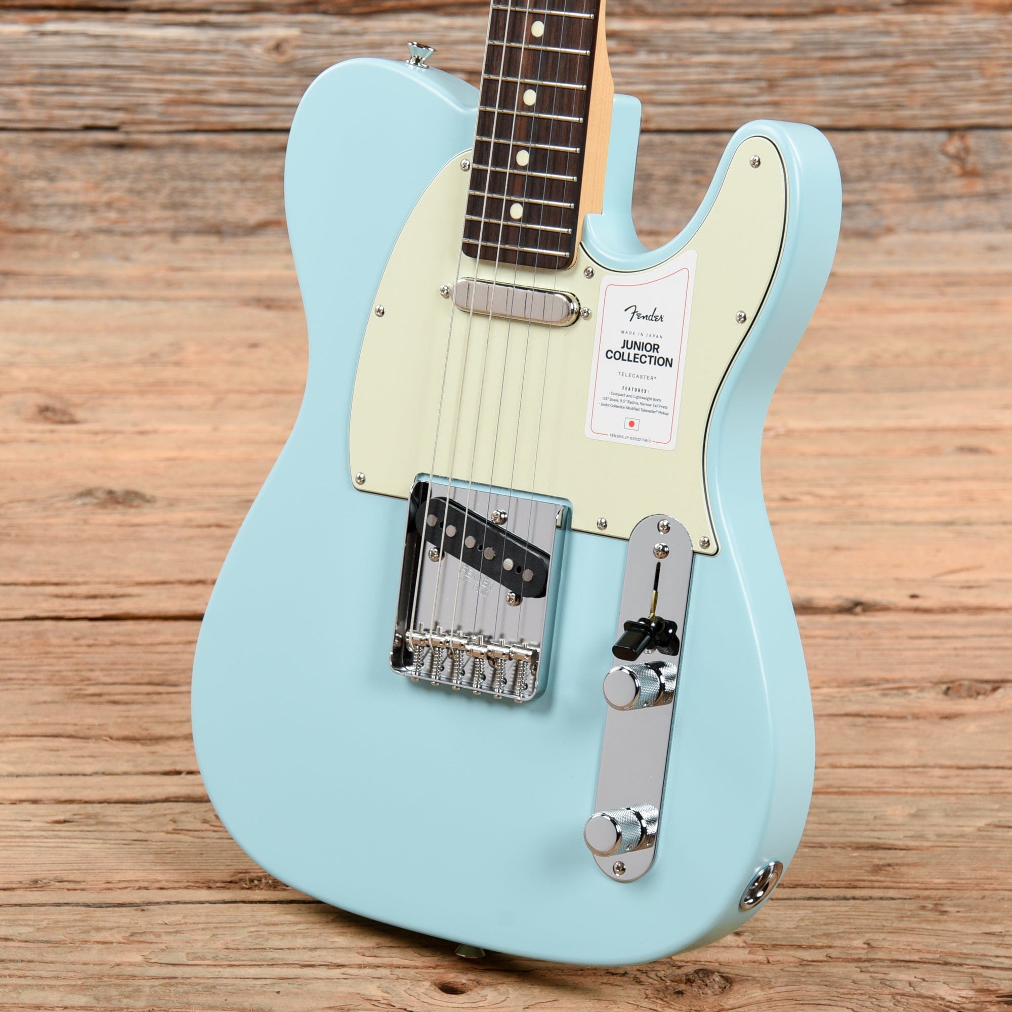 Fender Made in Japan Junior Collection Telecaster Satin Daphne Blue 20 ...