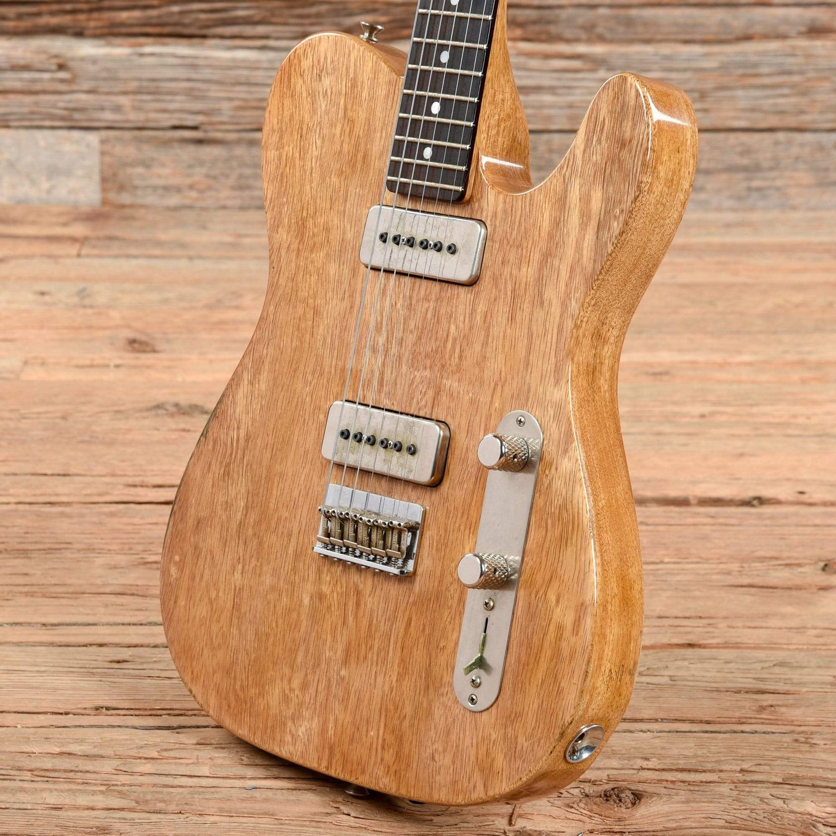 Fender Masterbuilt Ron Thorn Set-Neck Korina Tele Natural 2020 ...