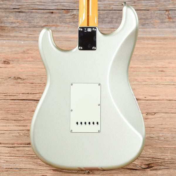 Fender MIJ FSR '50s Stratocaster Inca Silver w/Shoreline Gold Stripe ...