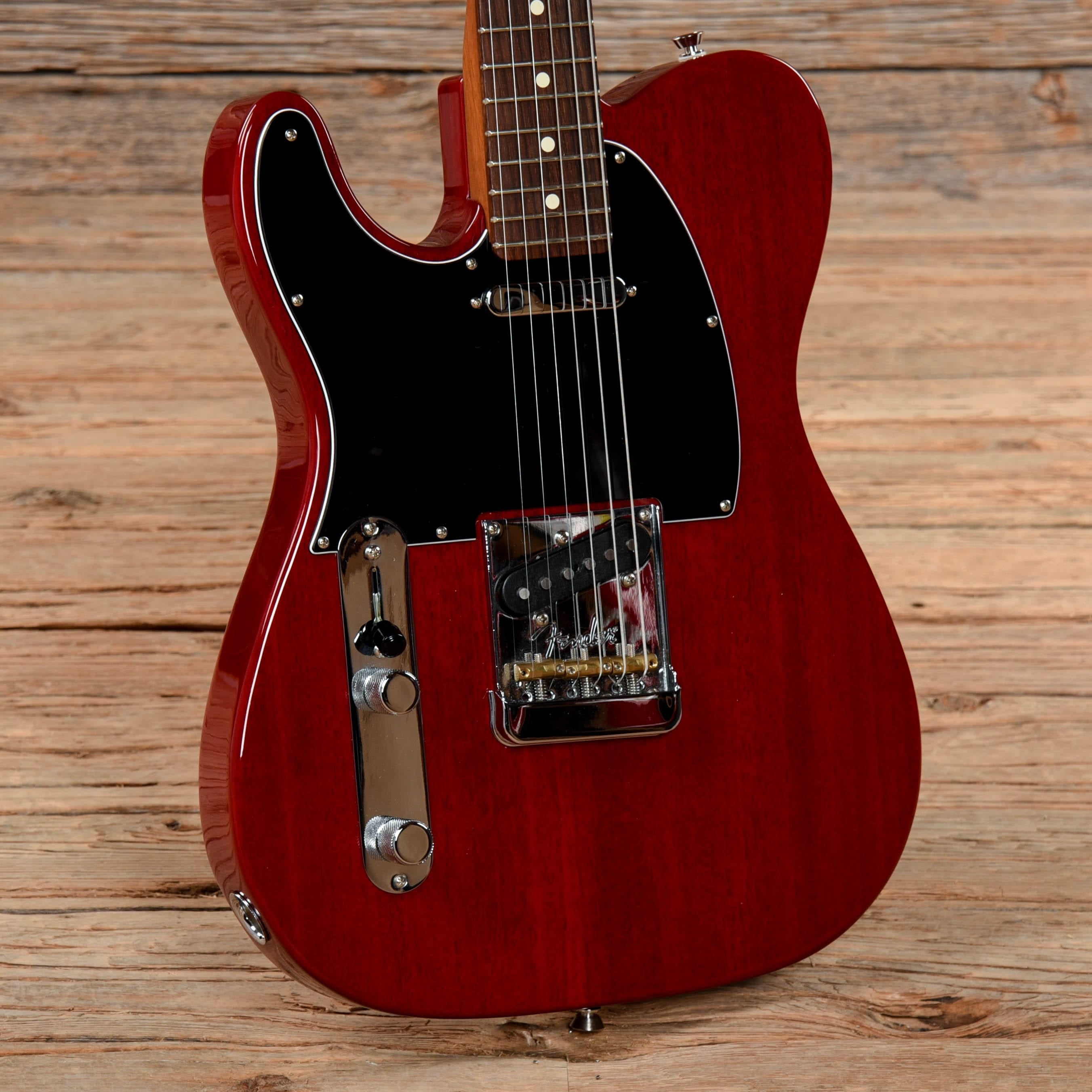 Fender Mod Shop Telecaster Crimson Red Transparent 2020 LEFTY – Chicago ...