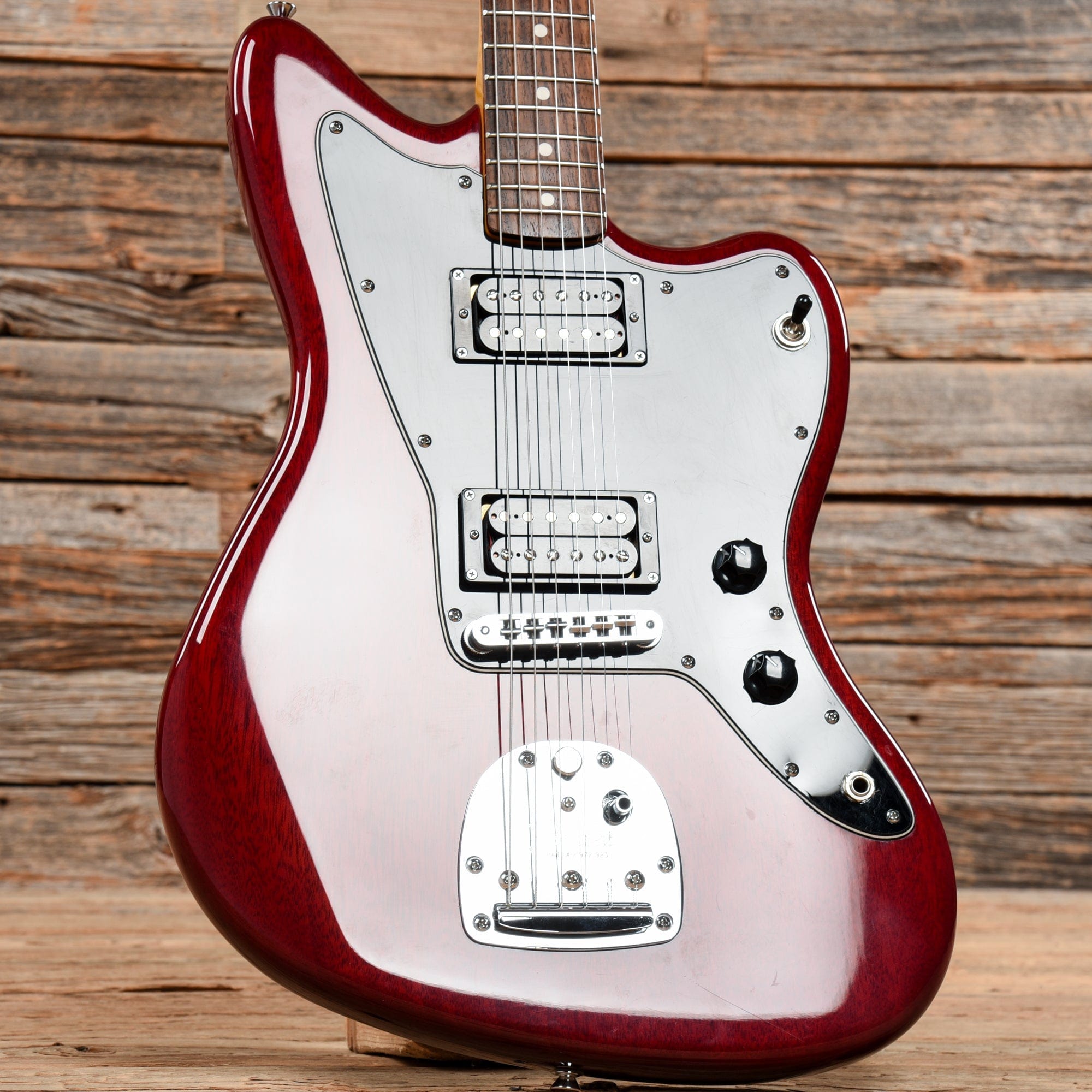 Fender Modern Player Jazzmaster HH Crimson Red Transparent 2013 ...