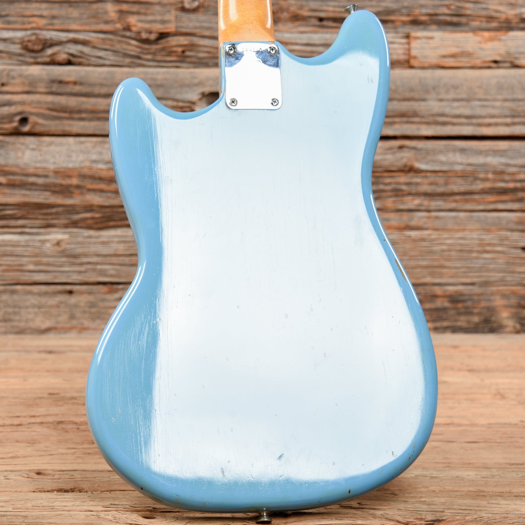 Fender Musicmaster II Daphne Blue 1966 – Chicago Music Exchange