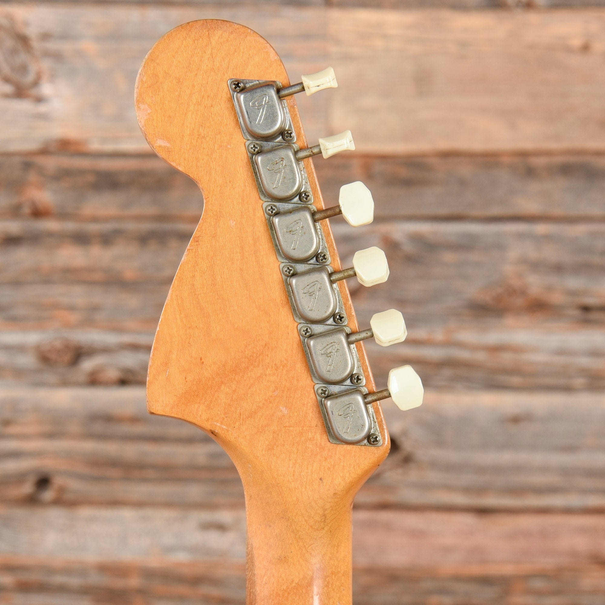 Fender Mustang Black Refin 1966 – Chicago Music Exchange