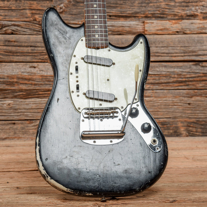 Fender Mustang Black Refin 1966 – Chicago Music Exchange