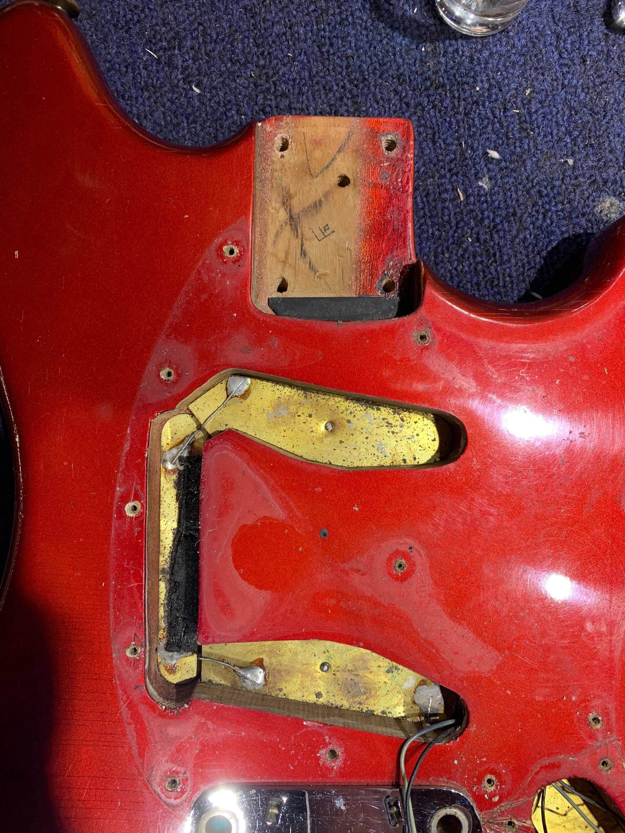 Fender Mustang Competition Red 1970 – Chicago Music Exchange