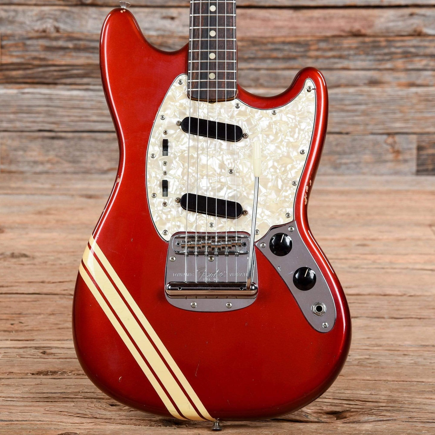 Fender Mustang Competition Red 1971 – Chicago Music Exchange