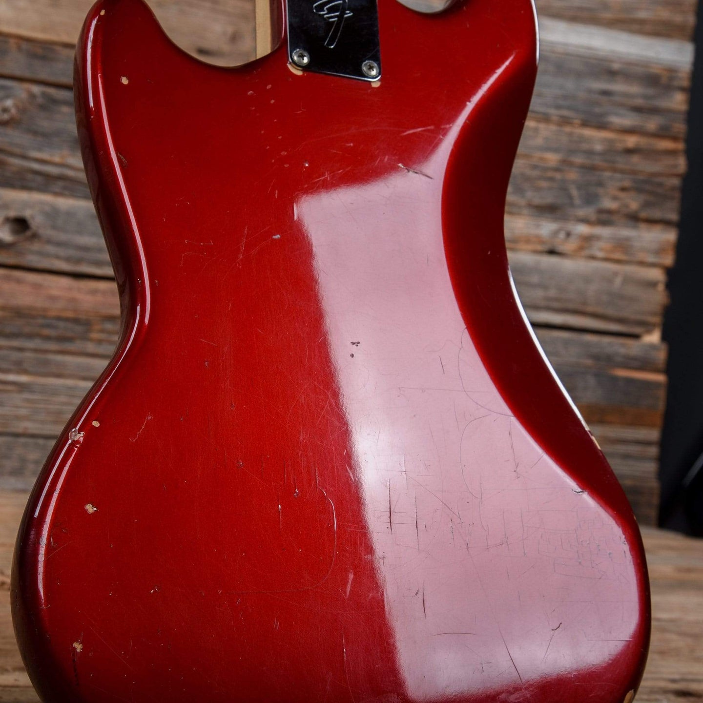 Fender Mustang Competition Red 1971 – Chicago Music Exchange