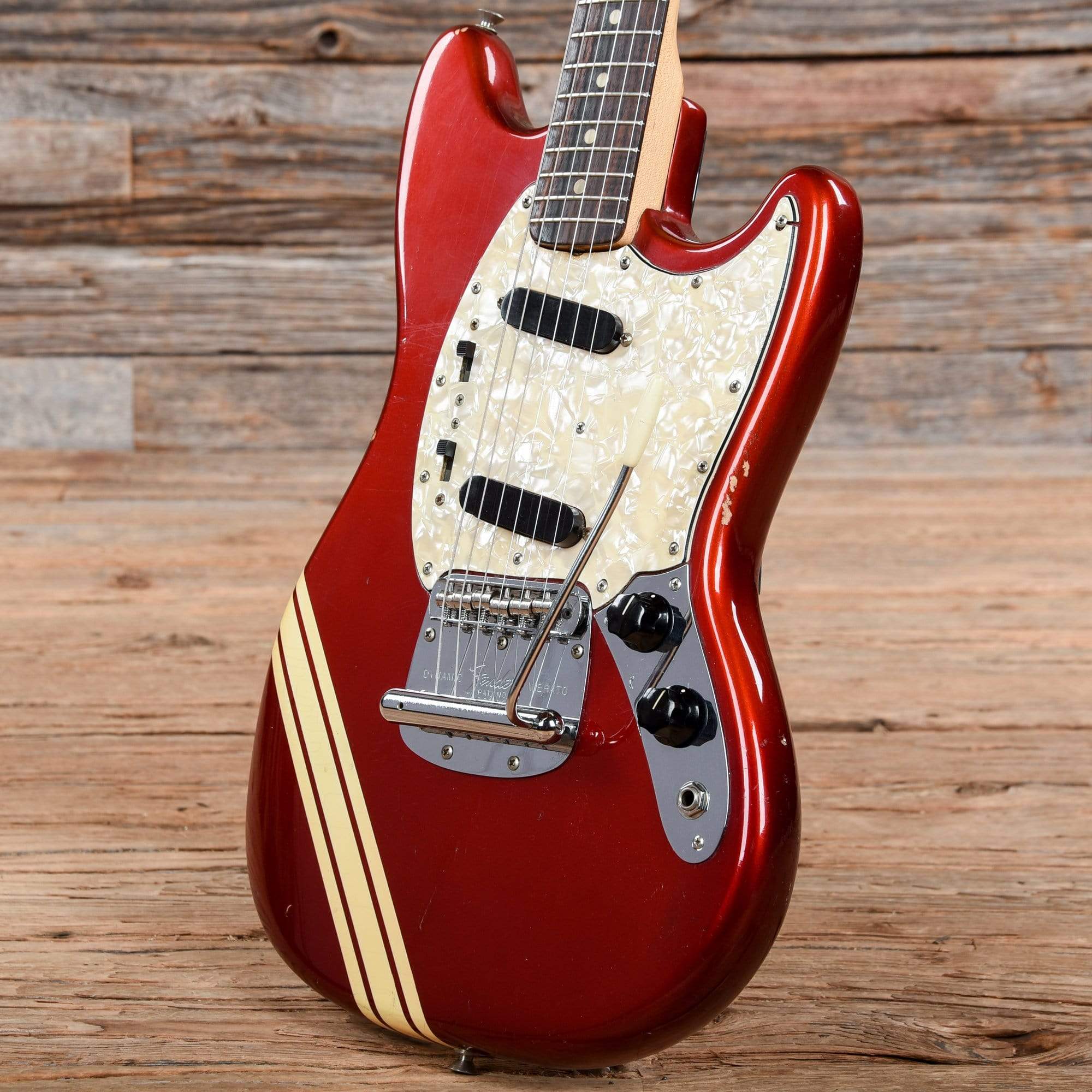 Fender Mustang Competition Red 1971 – Chicago Music Exchange