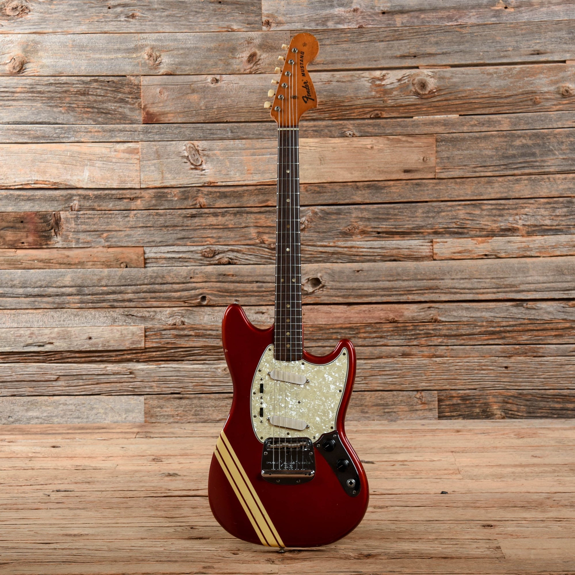 Fender Mustang Competition Red 1973 – Chicago Music Exchange