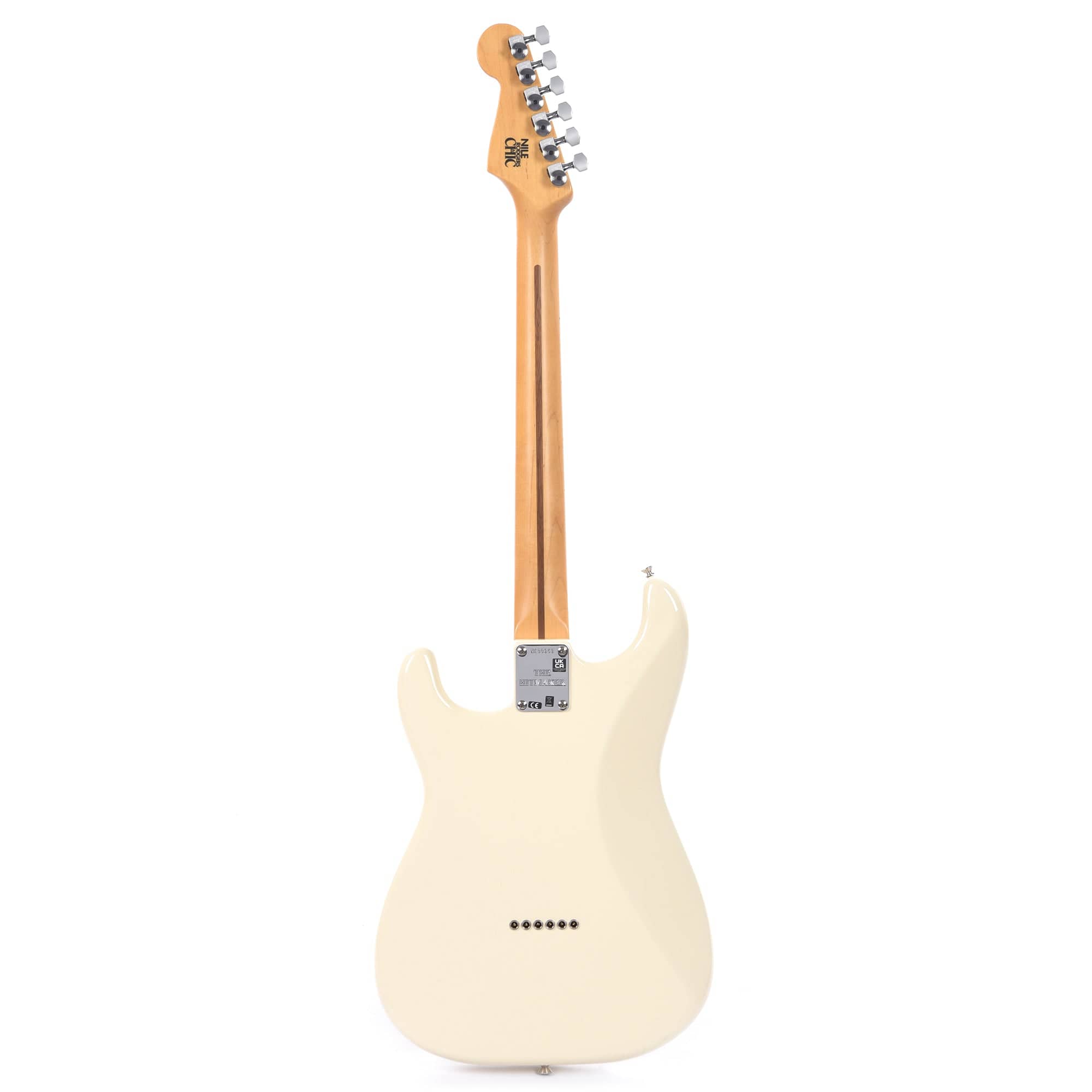 Fender Nile Rodgers Hitmaker Stratocaster Olympic White – Chicago Music ...
