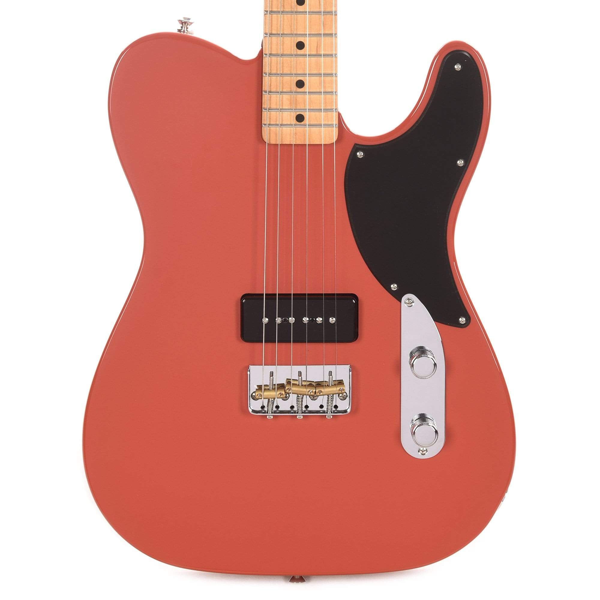 Fender Noventa Telecaster Fiesta Red – Chicago Music Exchange