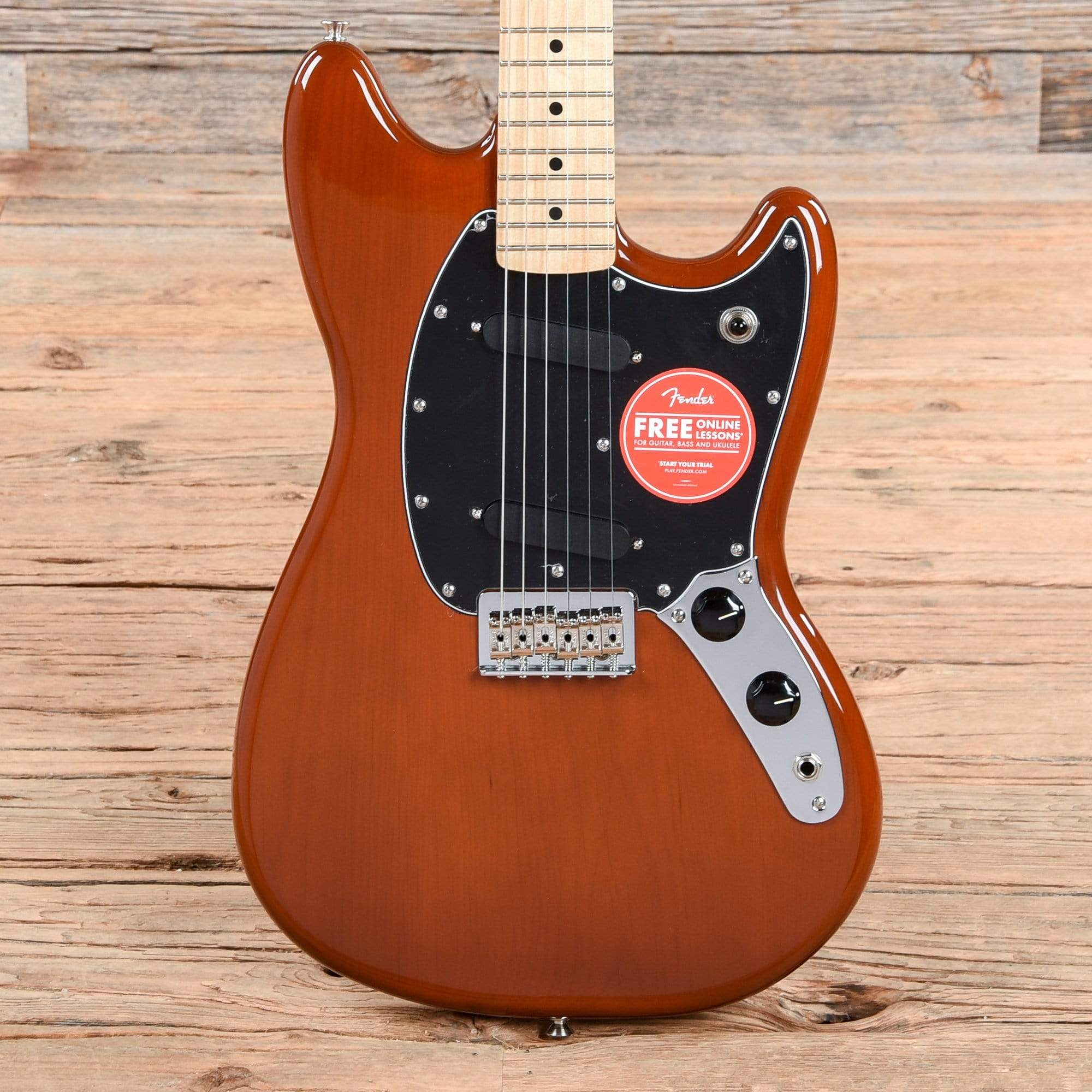 Fender Offset Series Mustang Faded Mocha FSR – Chicago Music Exchange