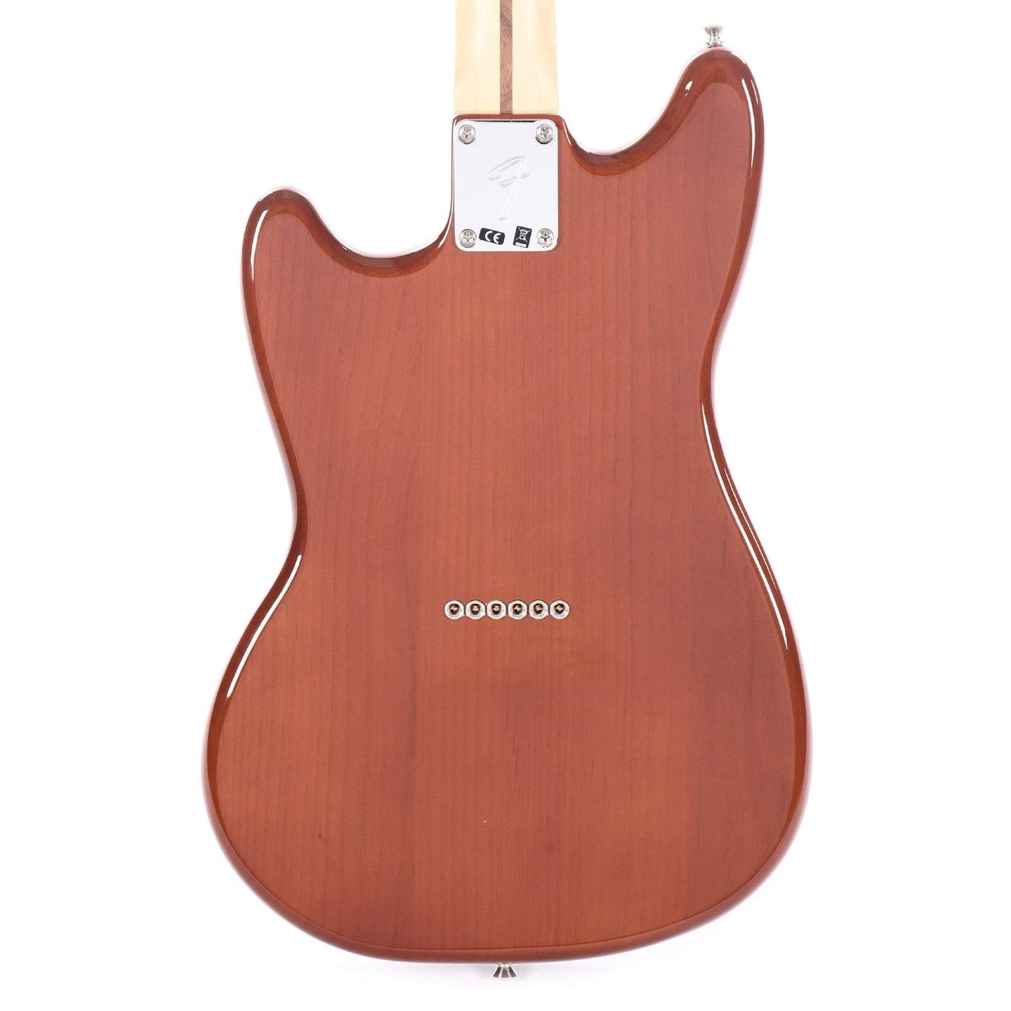 Fender Offset Series Mustang Faded Mocha FSR w/White Pearl Pickguard ...