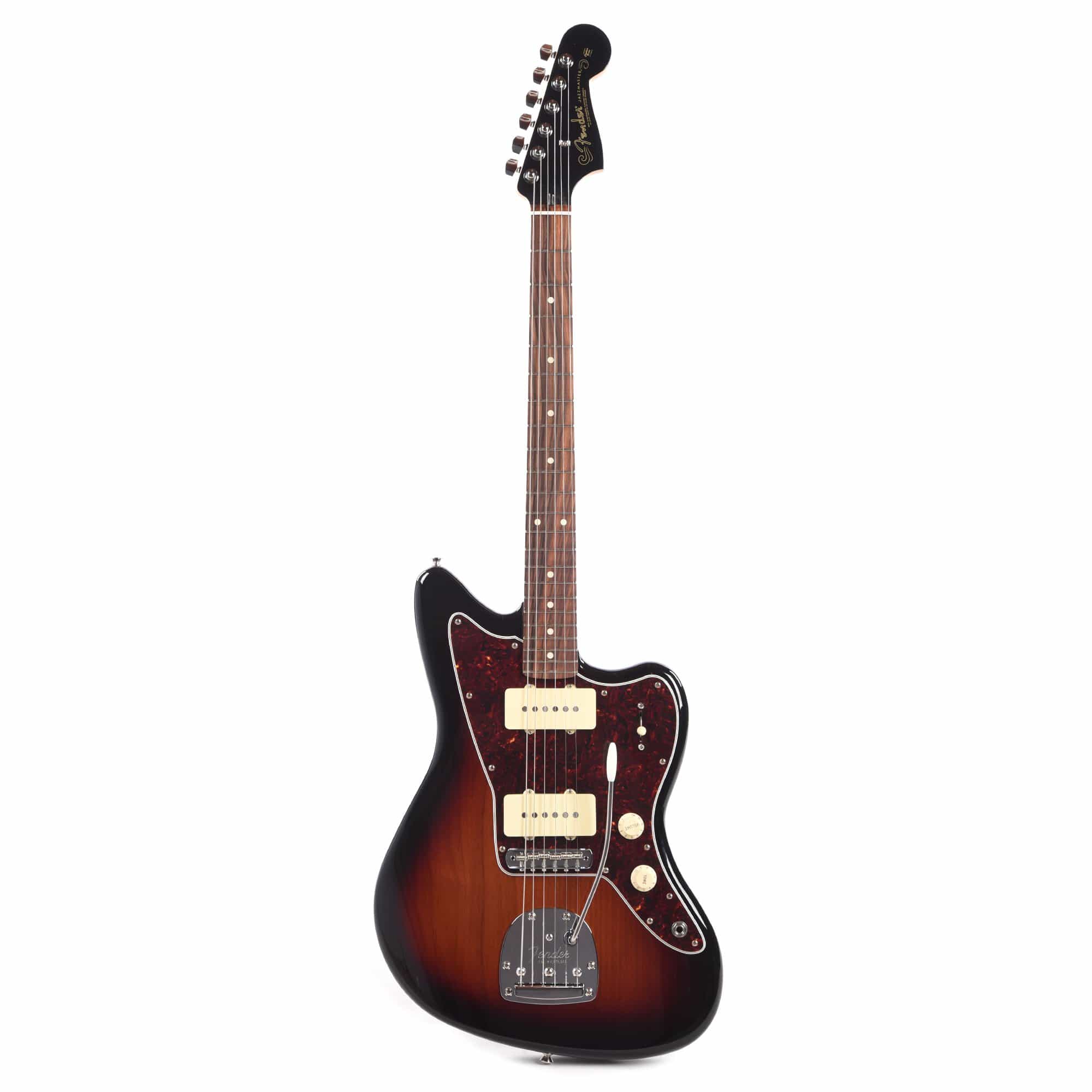 Fender Player Jazzmaster 3-Color Sunburst w/Black Headcap – Chicago ...