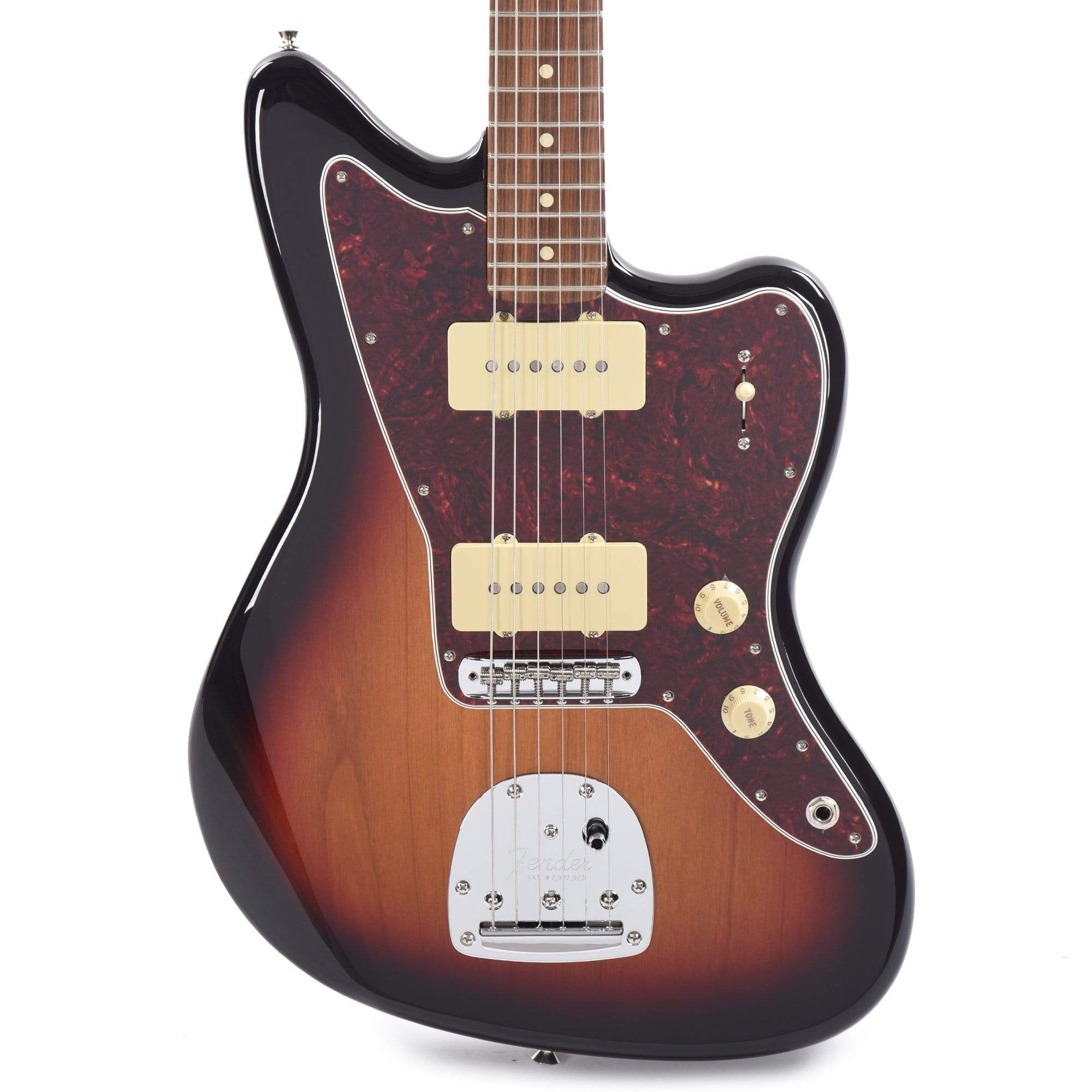 Fender Player Jazzmaster 3-Color Sunburst w/Black Headcap – Chicago ...