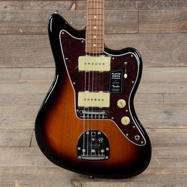 Fender Player Jazzmaster 3-Color Sunburst w/Black Headcap – Chicago ...
