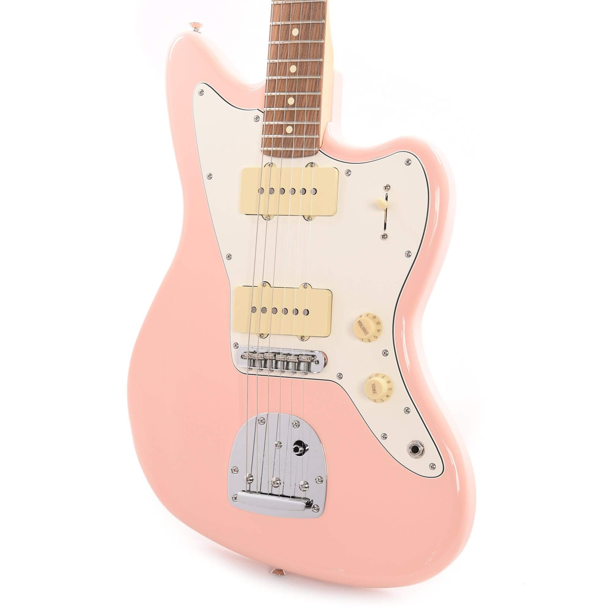 Fender Player Jazzmaster Shell Pink w/Olympic White Headcap, Pure Vint ...