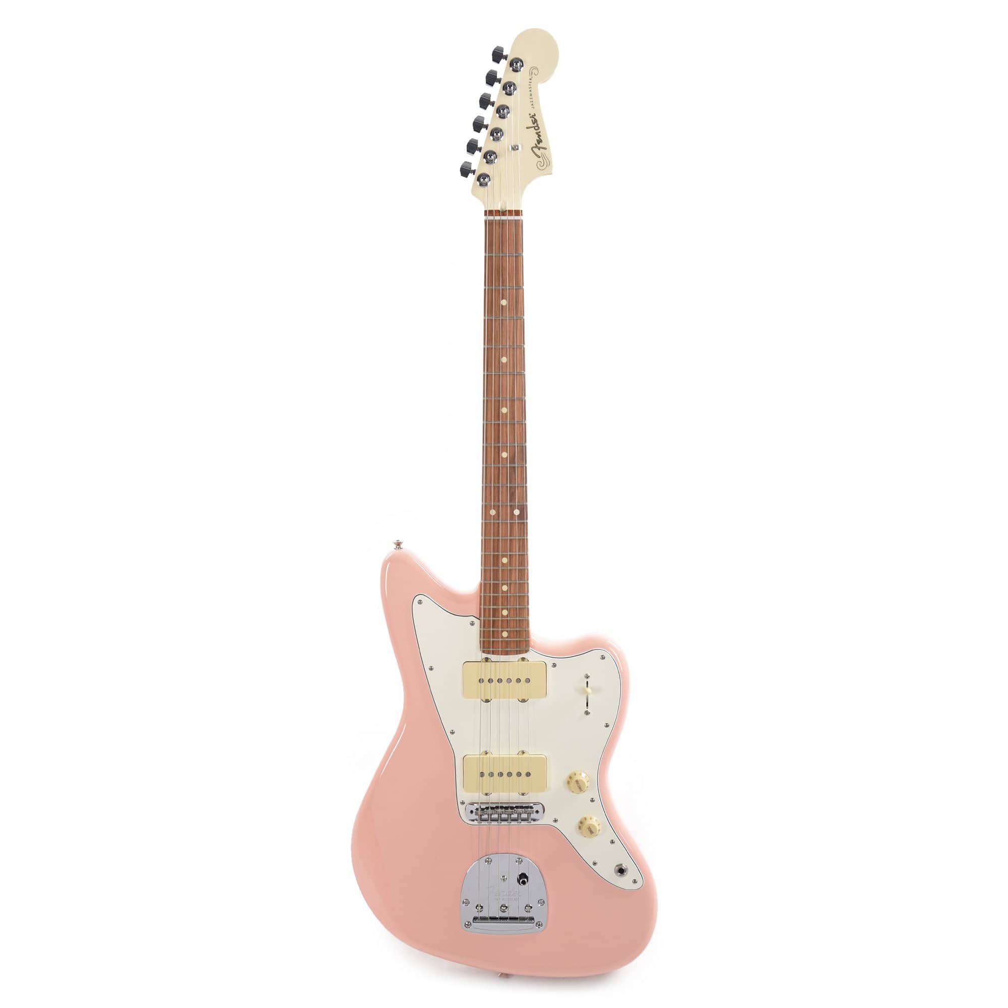 Fender Player Jazzmaster Shell Pink w/Olympic White Headcap, Pure Vint ...