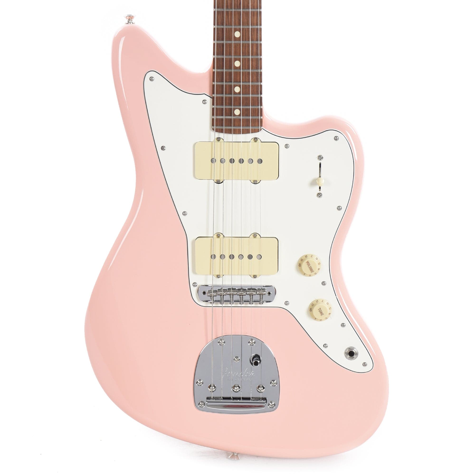 Fender Player Jazzmaster Shell Pink w/Olympic White Headcap, Pure Vint ...