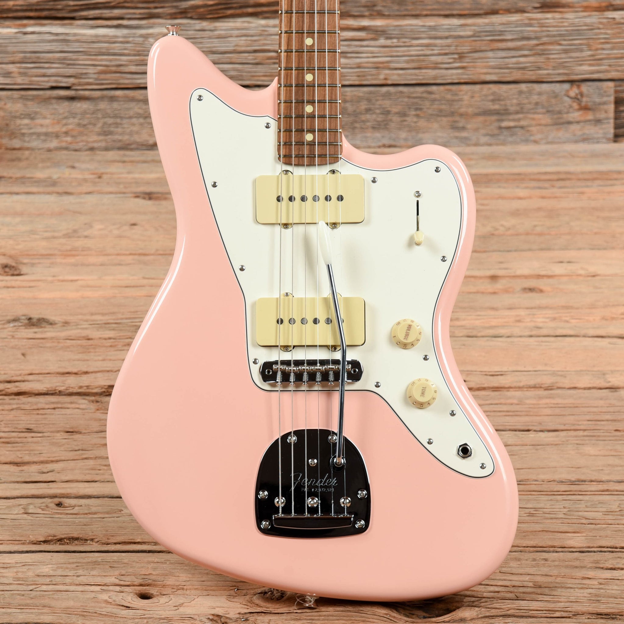 Fender Player Jazzmaster Shell Pink w/Olympic White Headcap, Pure Vint ...